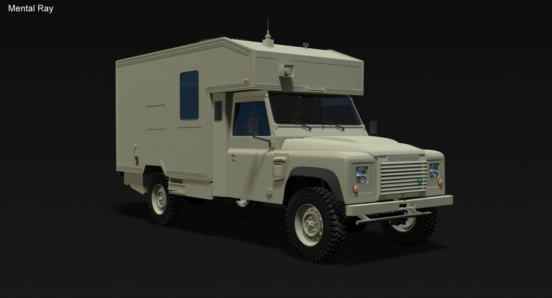 Land Rover Battlefield Ambulance 3D Model - TurboSquid 1238974
