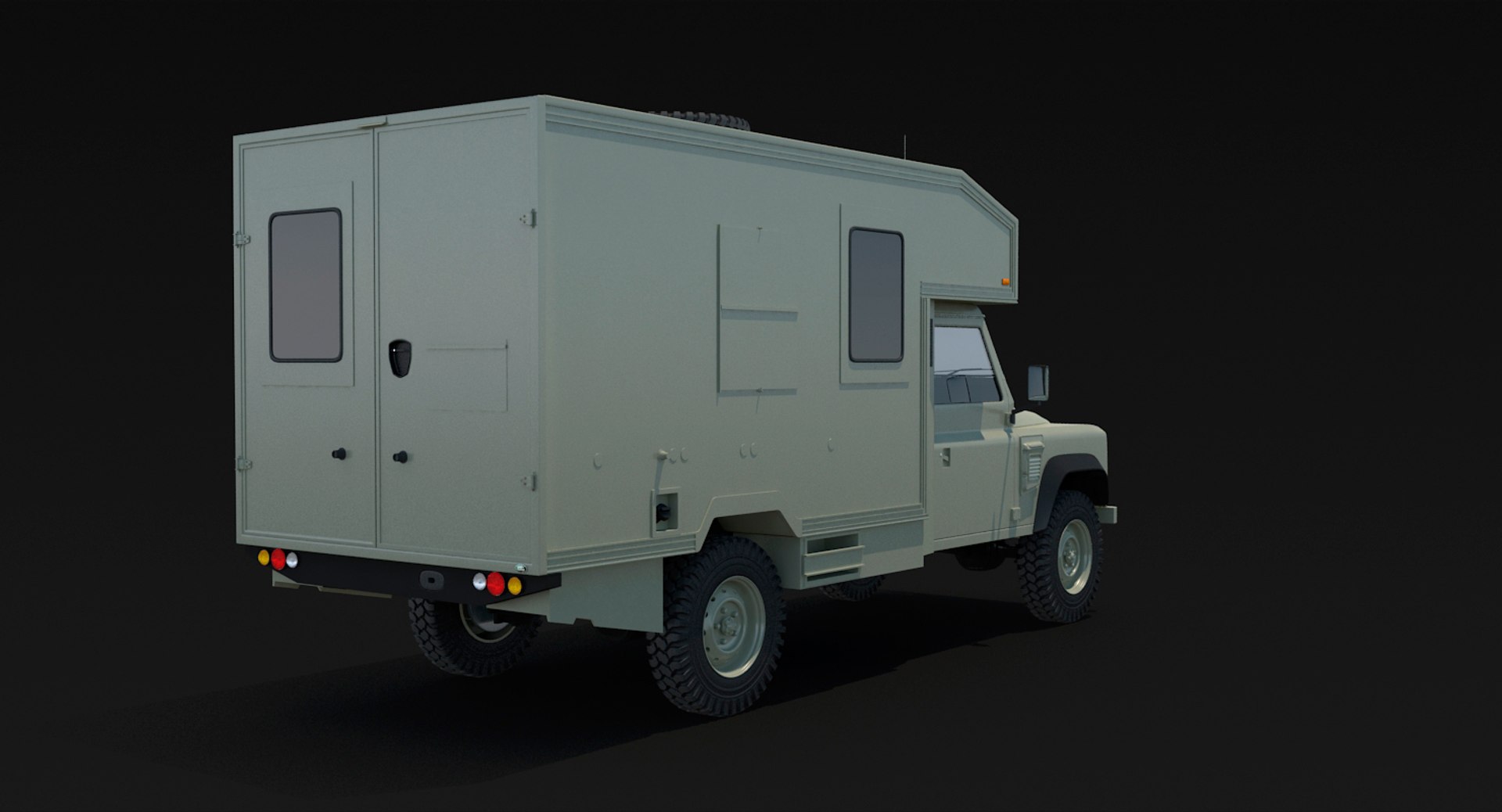 Land Rover Battlefield Ambulance 3D Model - TurboSquid 1238974