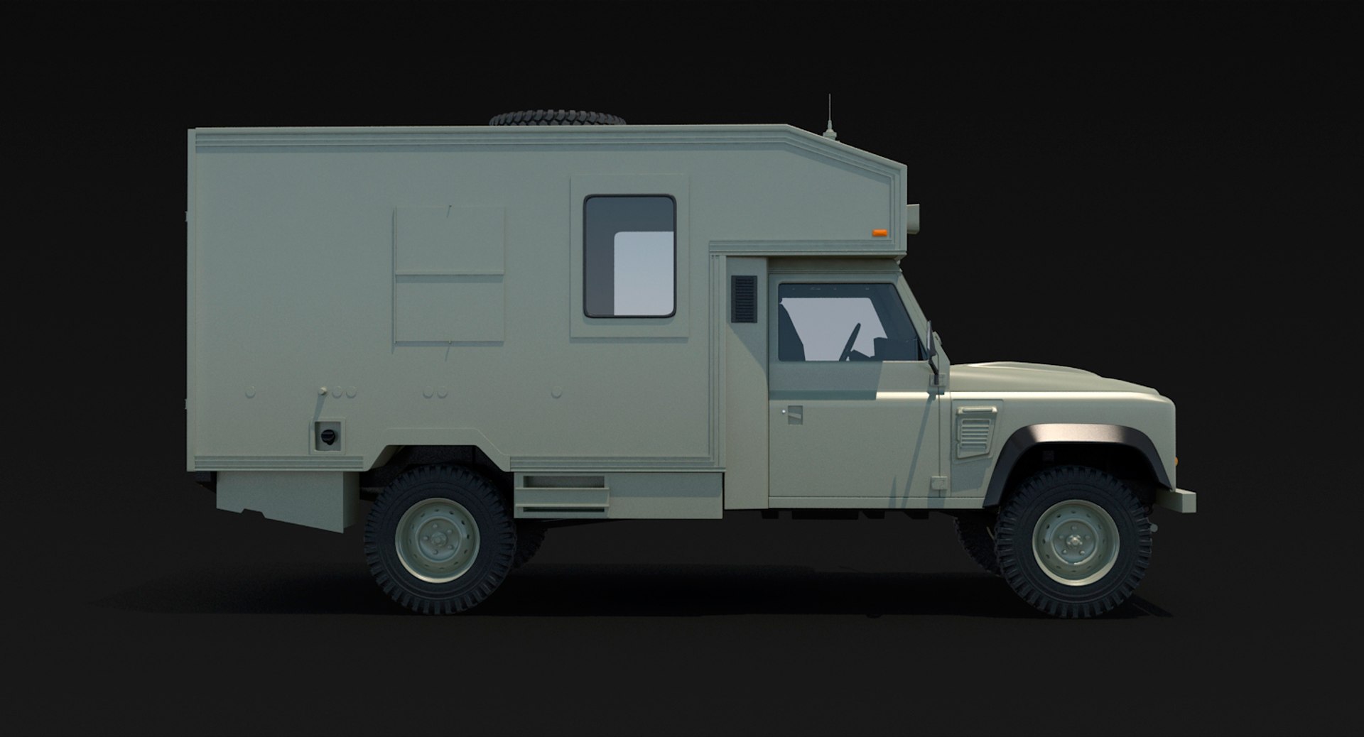 Land Rover Battlefield Ambulance 3D Model - TurboSquid 1238974