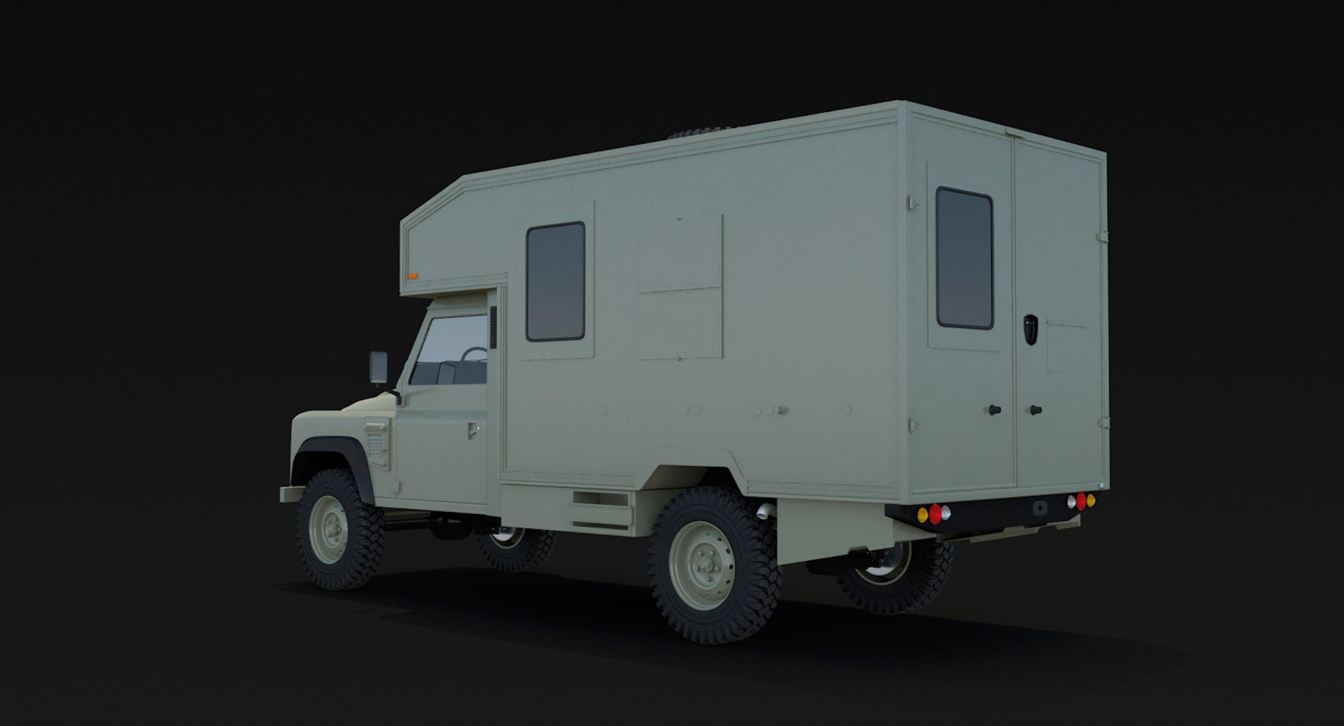 Land Rover Battlefield Ambulance 3D Model - TurboSquid 1238974