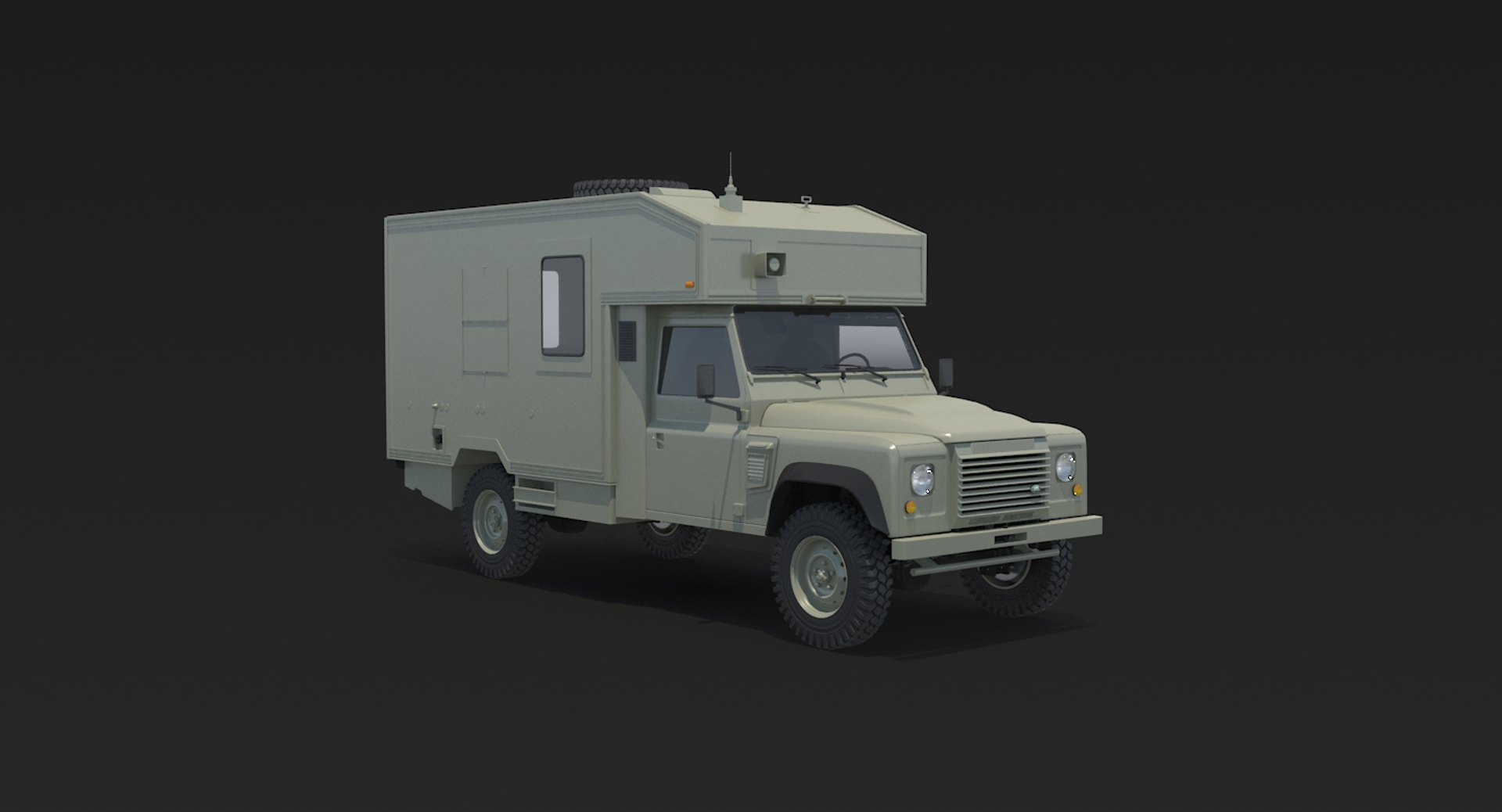Land Rover Battlefield Ambulance 3D Model - TurboSquid 1238974