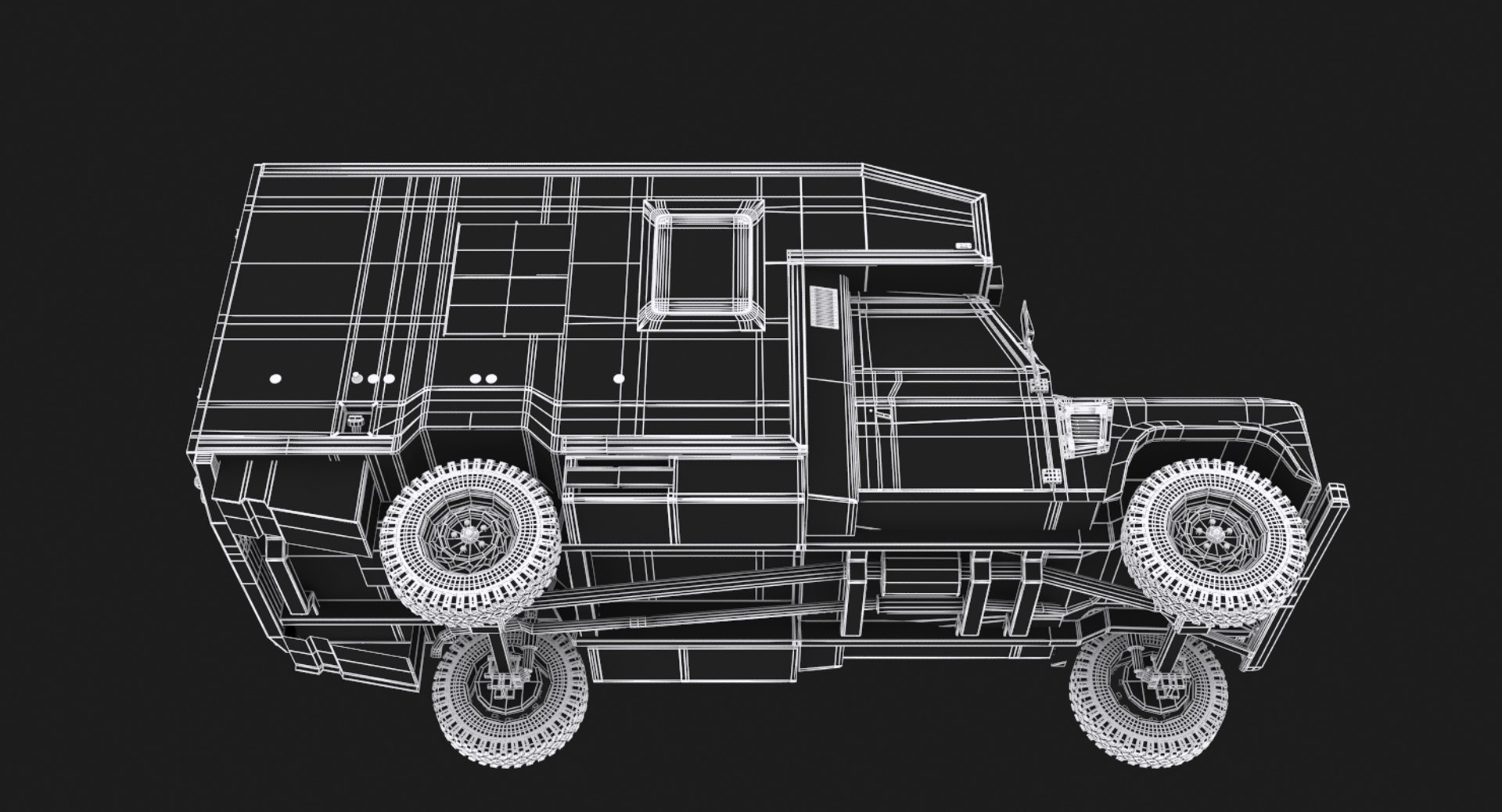 Land Rover Battlefield Ambulance 3D Model - TurboSquid 1238974