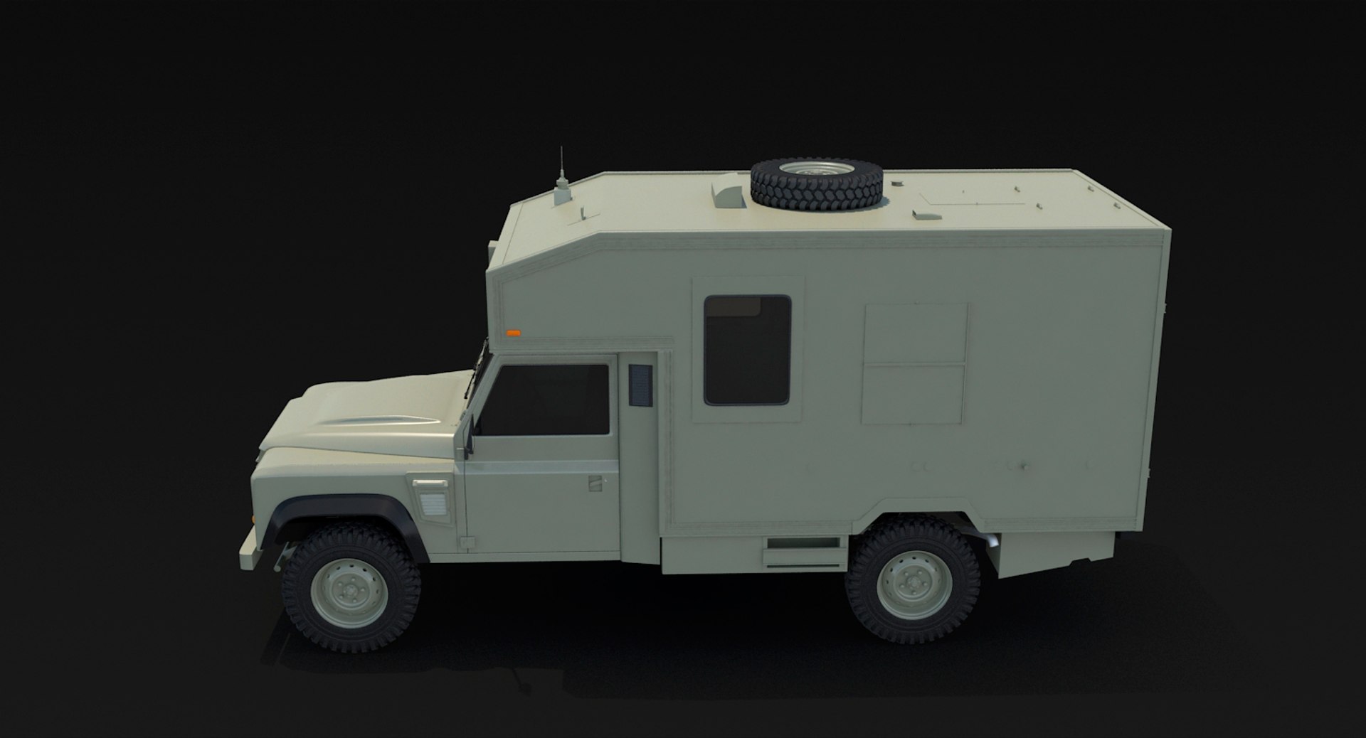 Land Rover Battlefield Ambulance 3D Model - TurboSquid 1238974