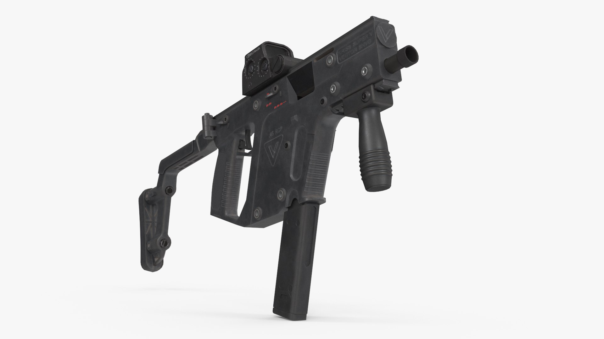 3D Kriss Vector Rifle Game Weapon - TurboSquid 2052645