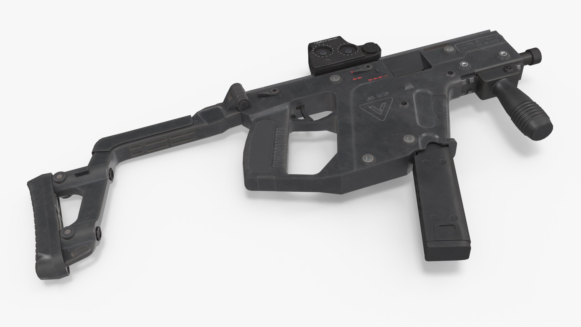 3D Kriss Vector Rifle Game Weapon - TurboSquid 2052645