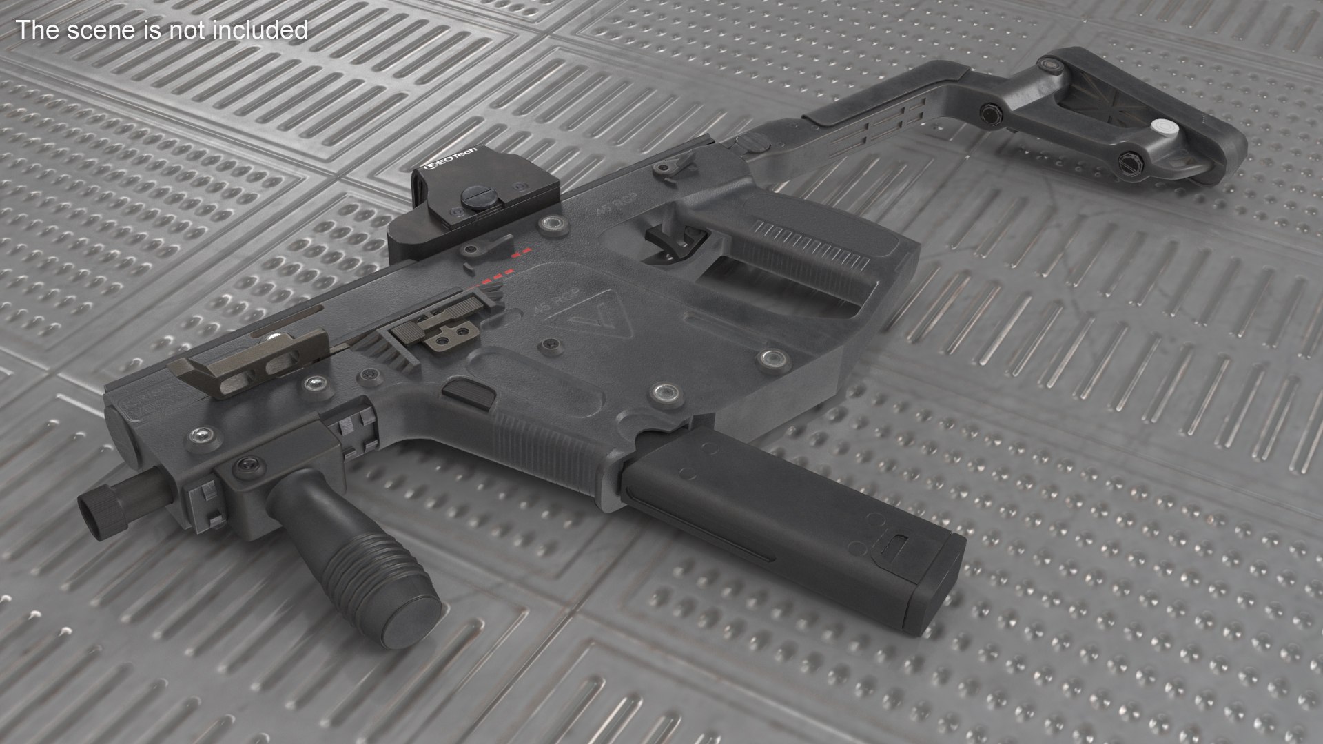 3D Kriss Vector Rifle Game Weapon - TurboSquid 2052645