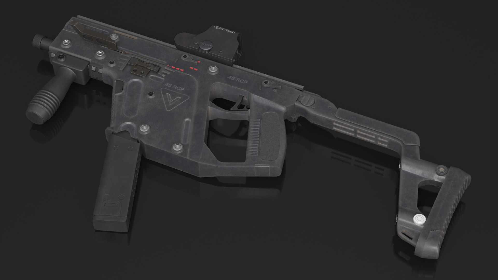 3D Kriss Vector Rifle Game Weapon - TurboSquid 2052645