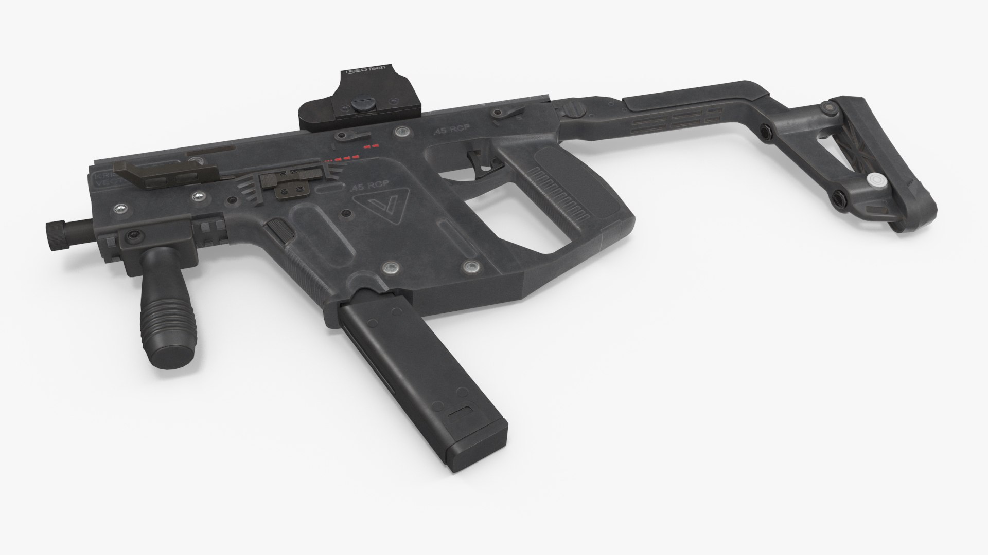 3D Kriss Vector Rifle Game Weapon - TurboSquid 2052645