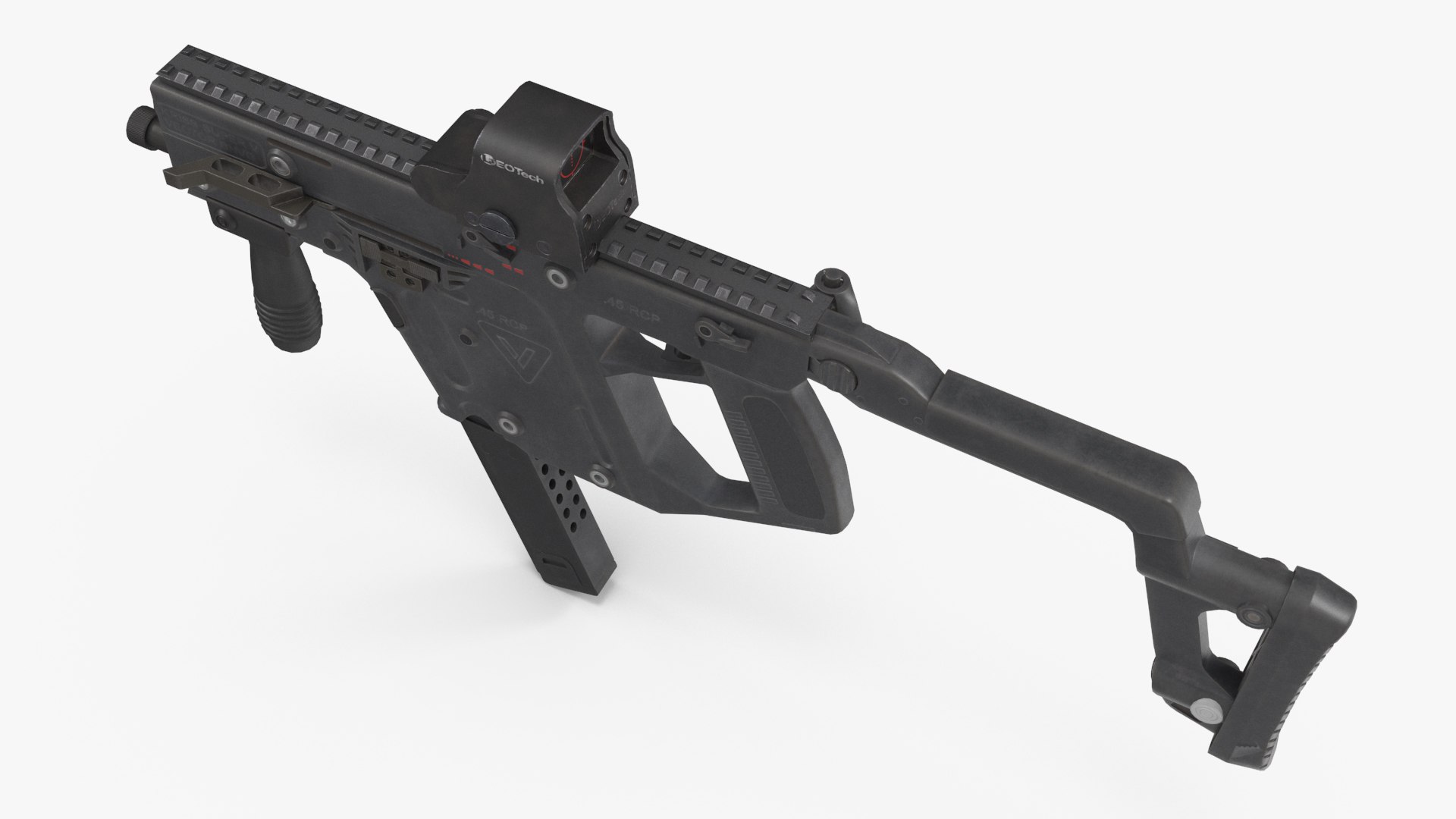 3D Kriss Vector Rifle Game Weapon - TurboSquid 2052645