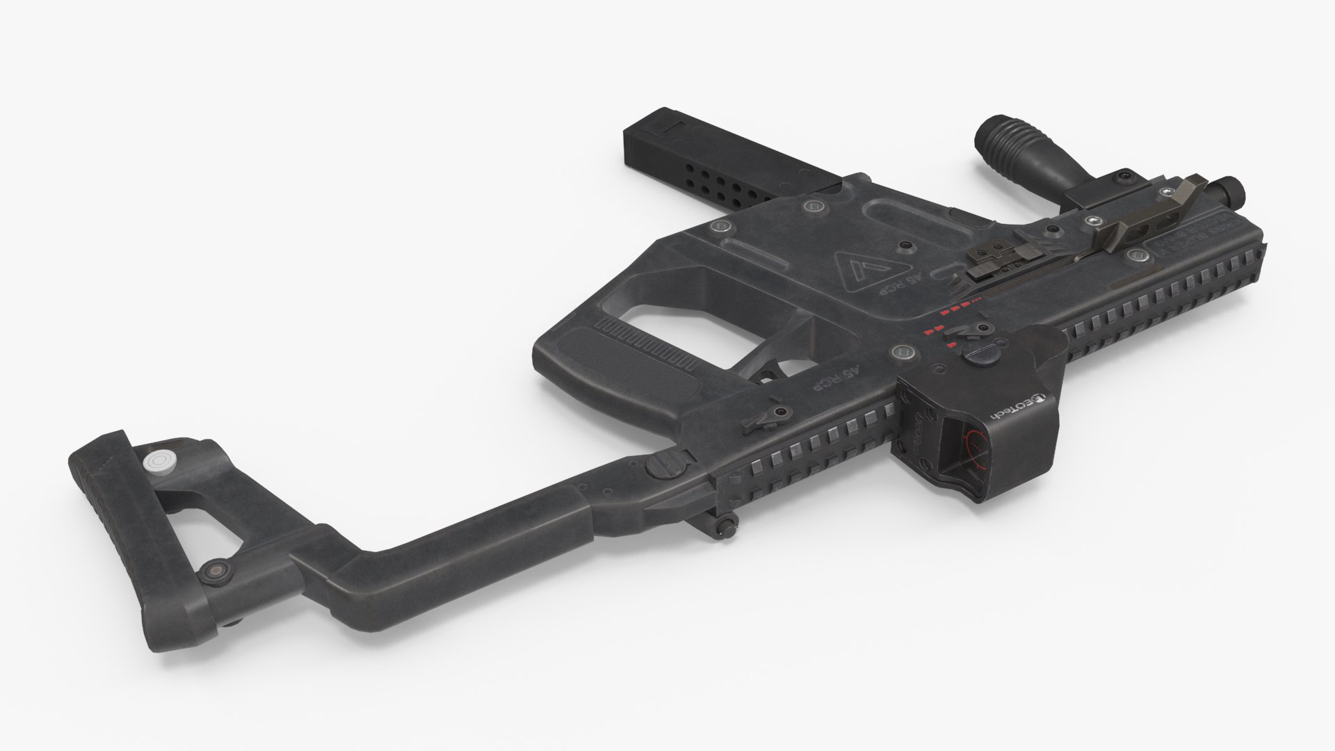 3D Kriss Vector Rifle Game Weapon - TurboSquid 2052645