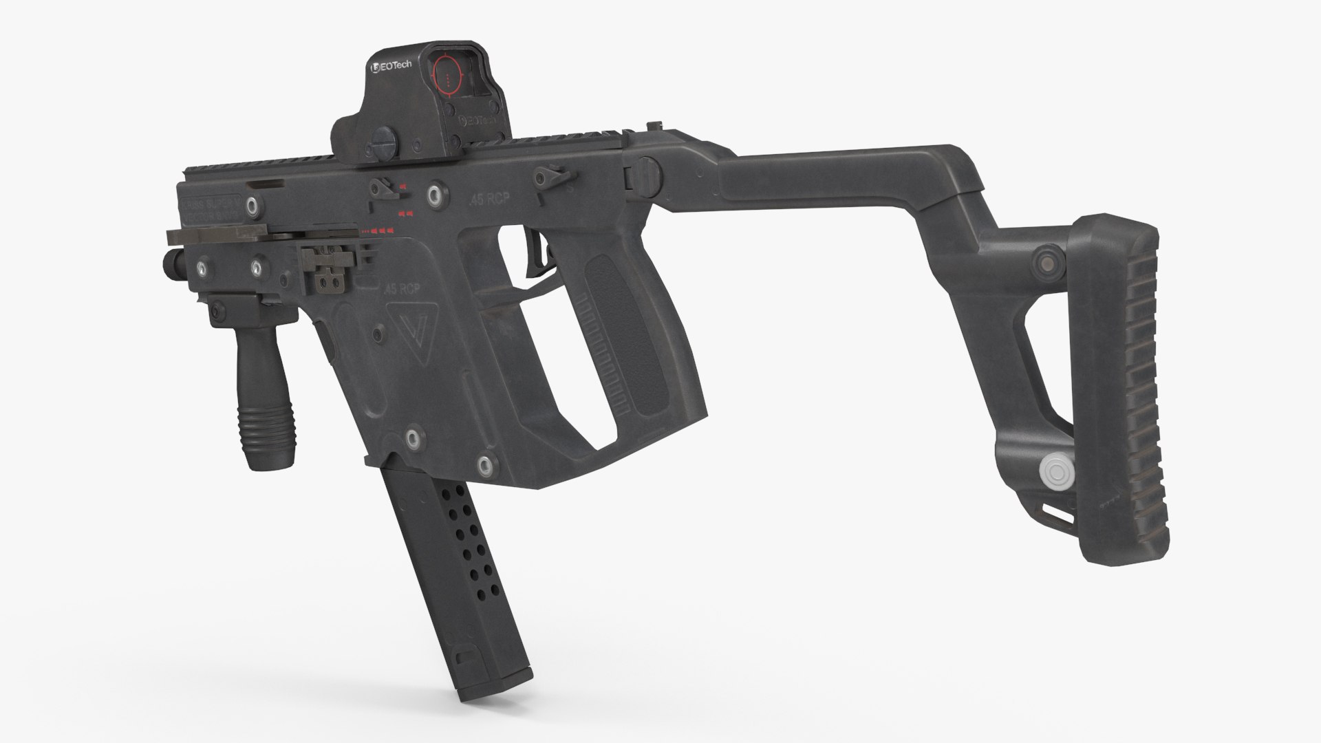 3D Kriss Vector Rifle Game Weapon - TurboSquid 2052645