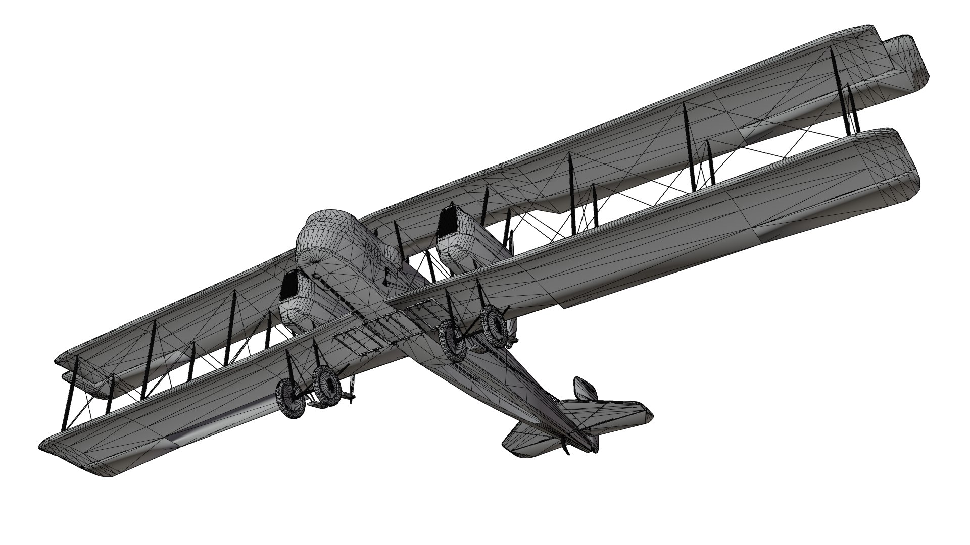 Gotha GV 3D Model - TurboSquid 2243817