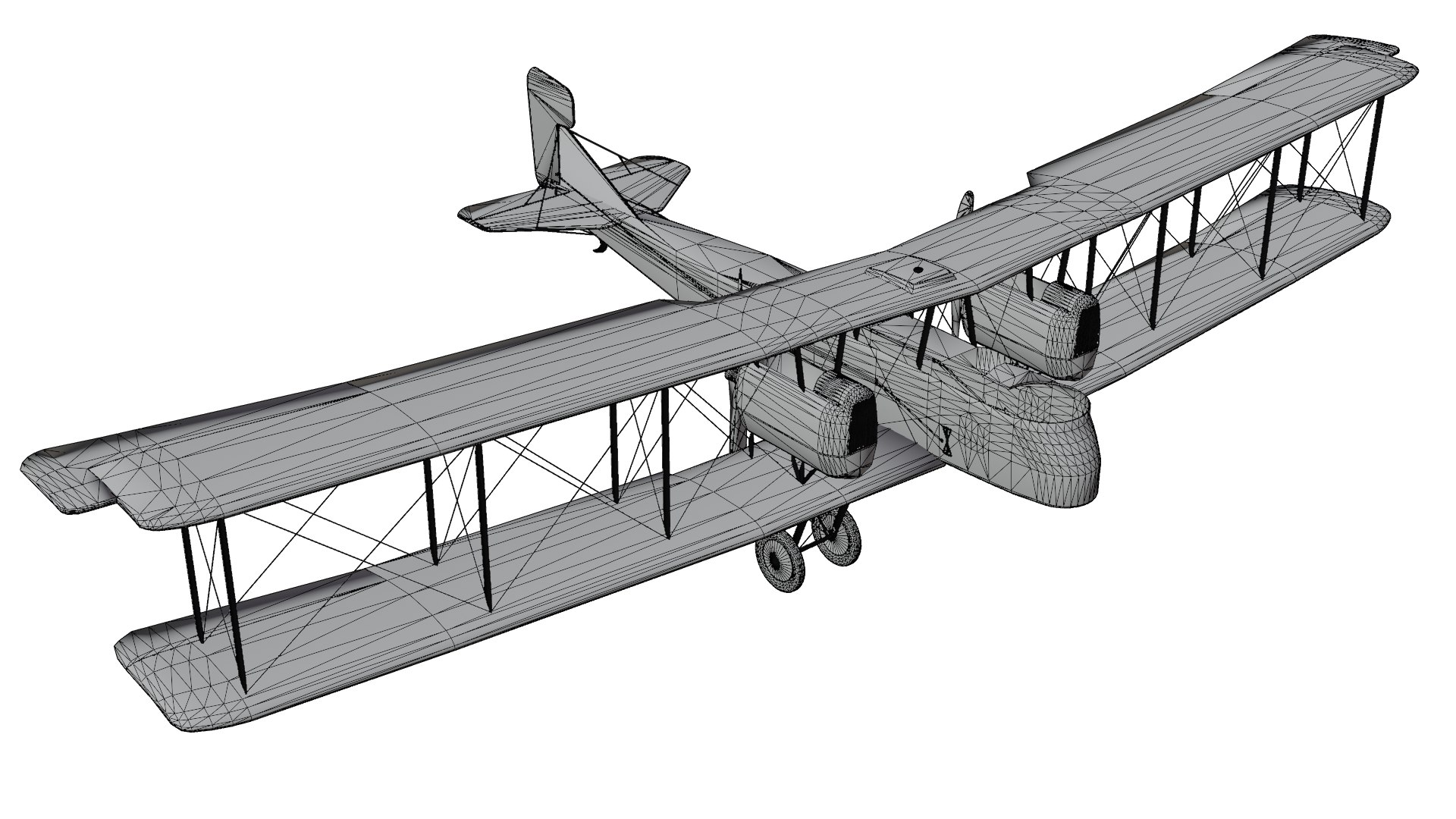 Gotha GV 3D Model - TurboSquid 2243817