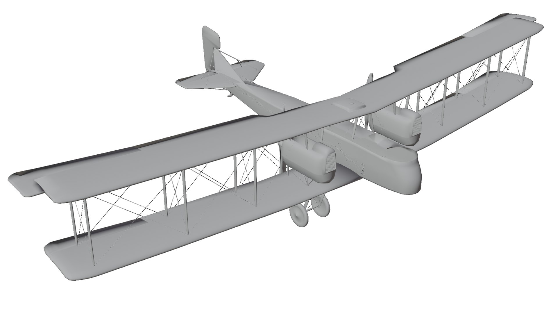 Gotha GV 3D Model - TurboSquid 2243817