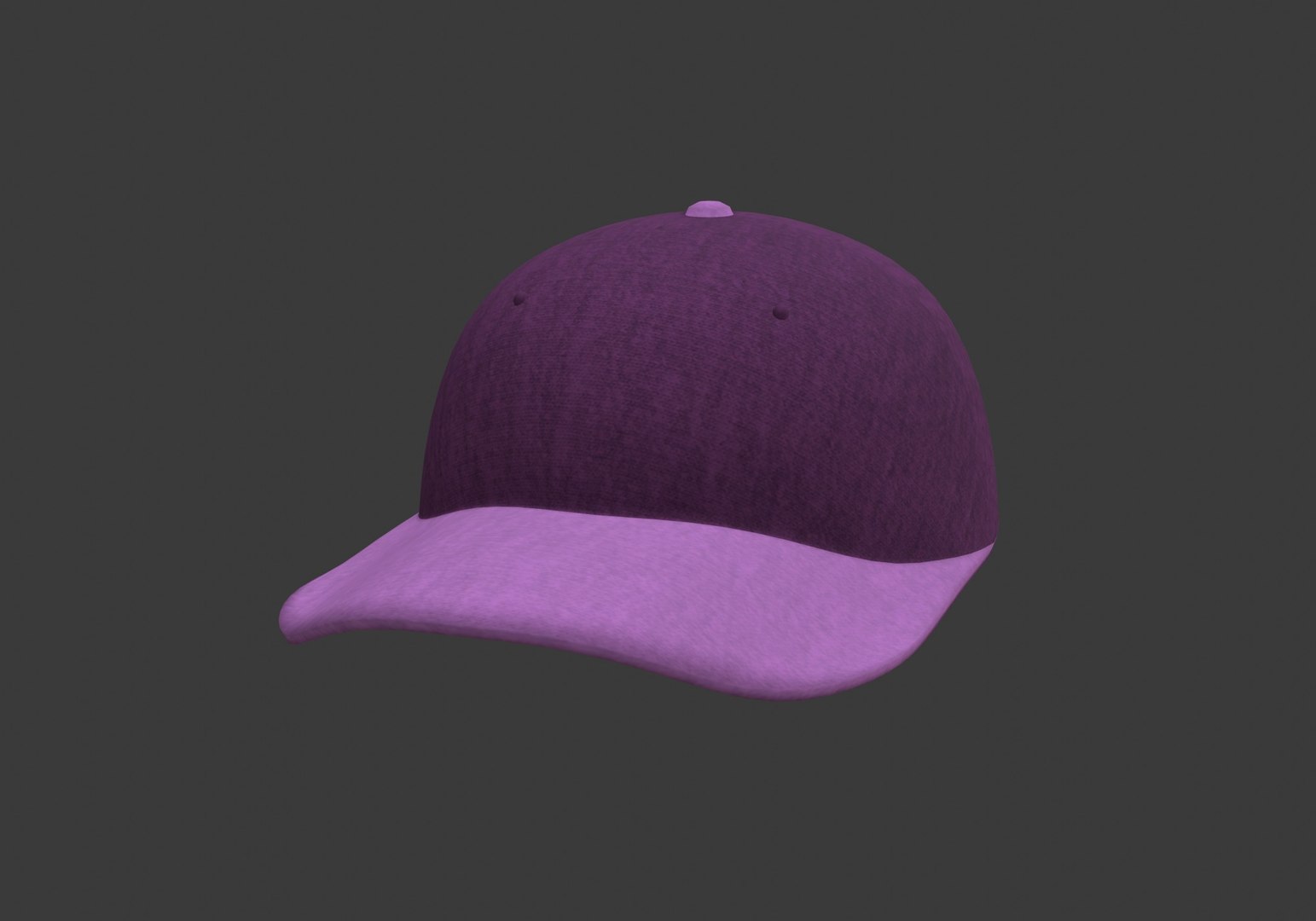 3D Purple Cap Model - TurboSquid 1893233