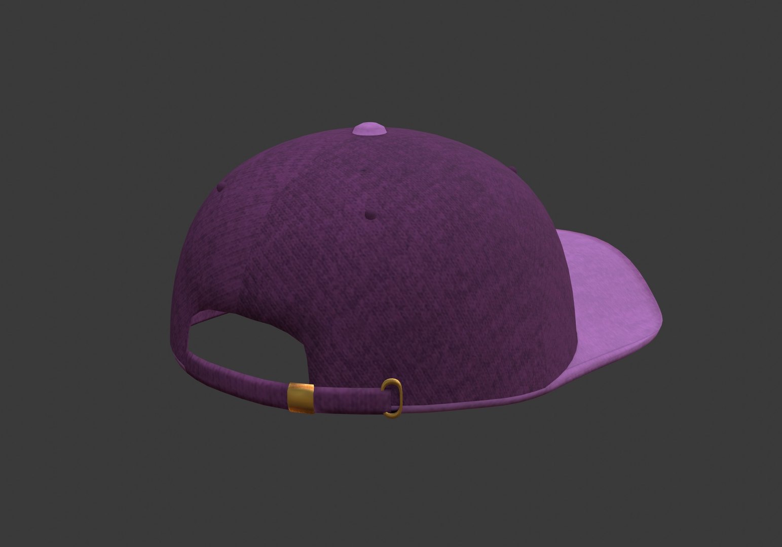3D Purple Cap Model - TurboSquid 1893233