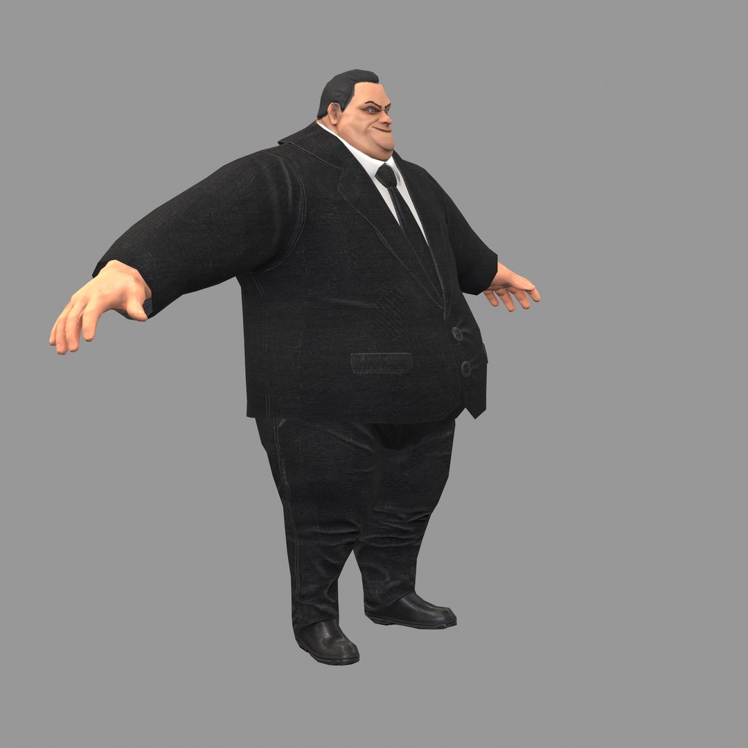 Fat 3D Model - TurboSquid 1274948