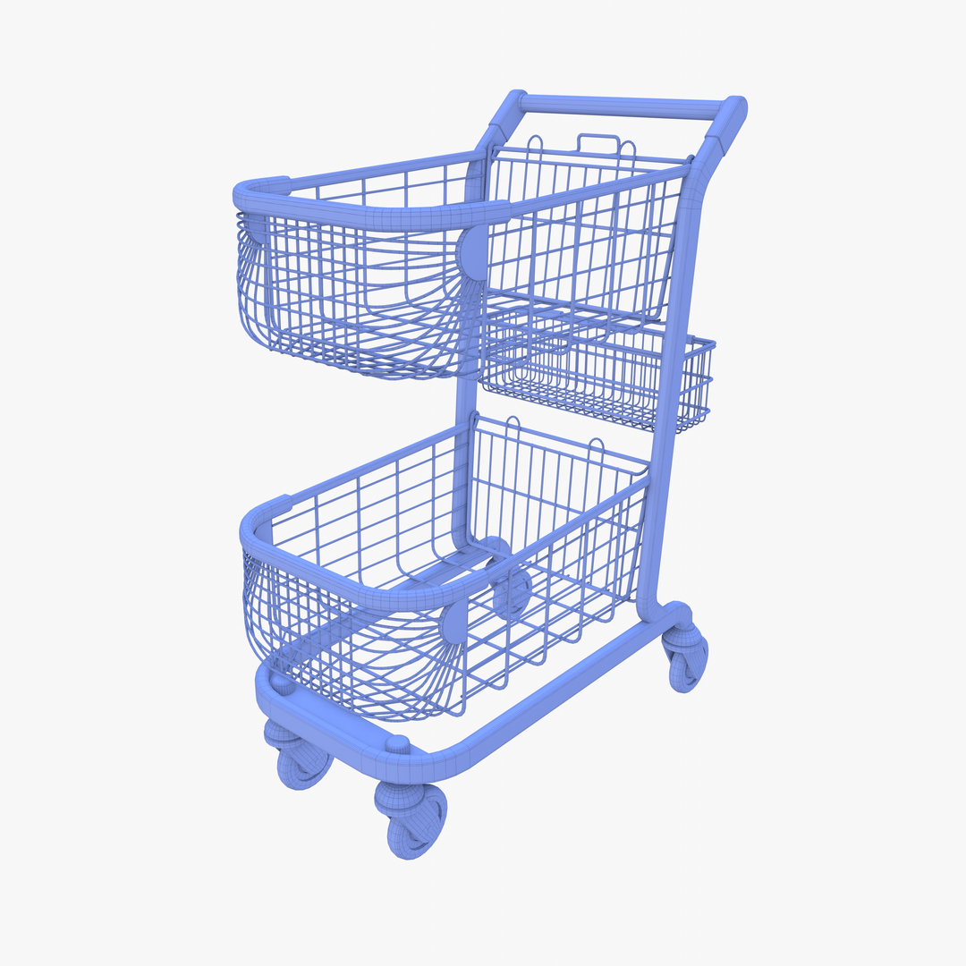 3D Model Shopping Cart V11 - TurboSquid 2058572