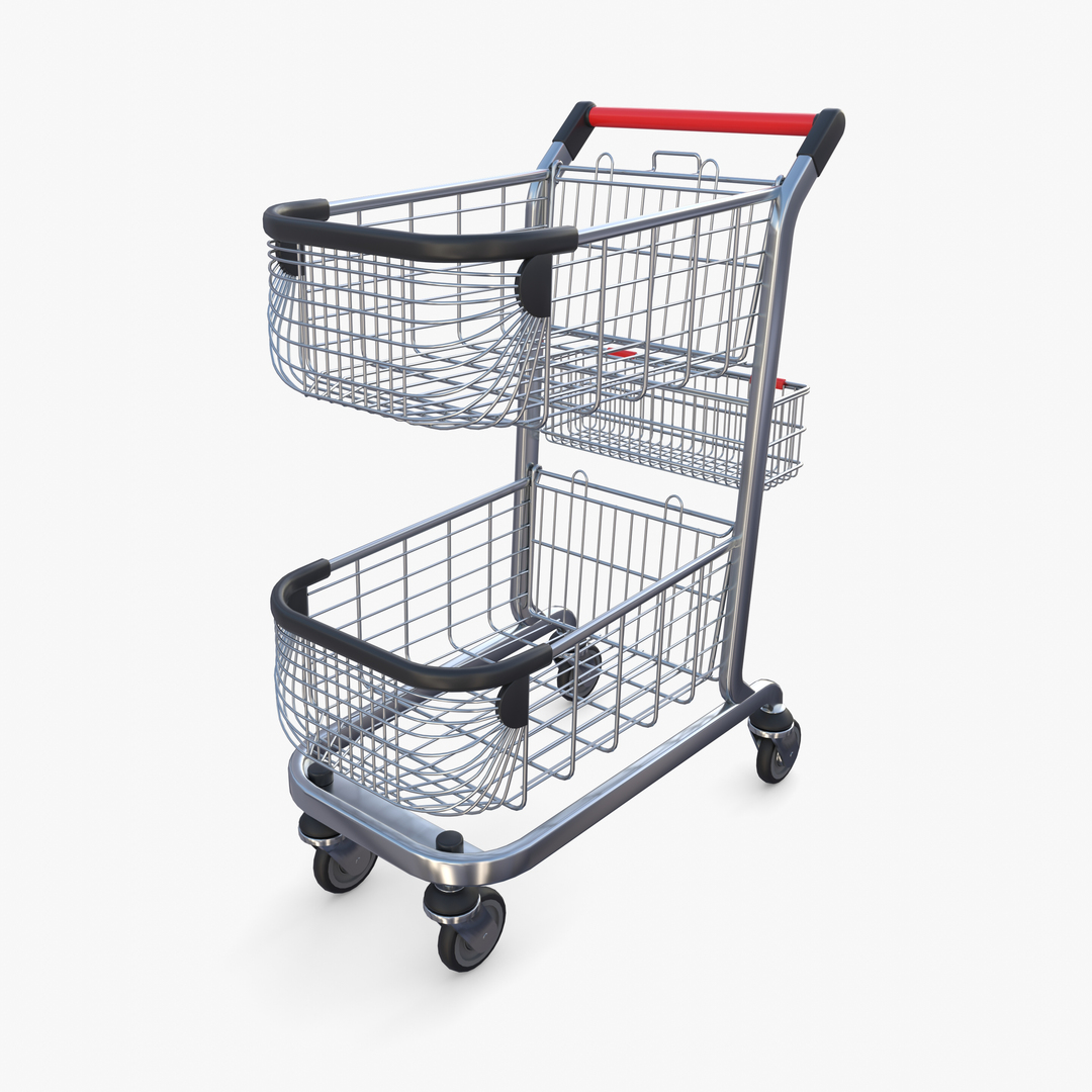 3D Model Shopping Cart V11 - TurboSquid 2058572