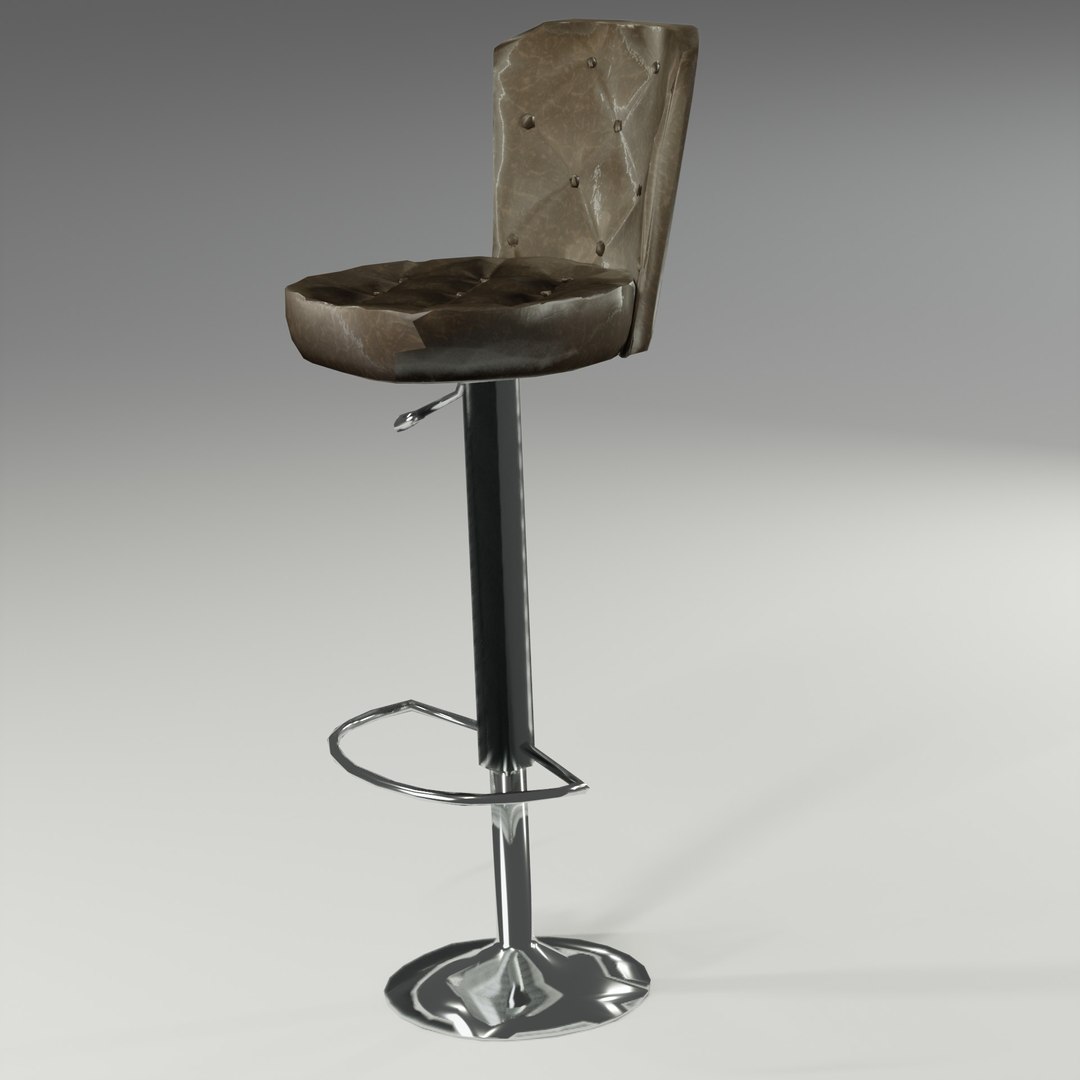 Bar chair 3D model - TurboSquid 1655999