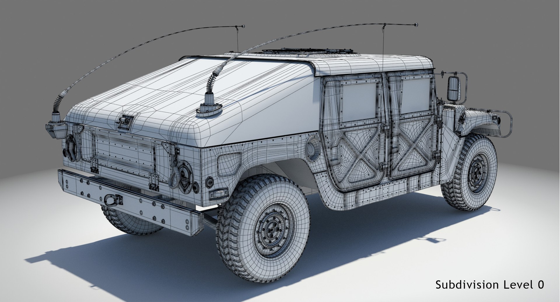 3d Hmmwv Hummer