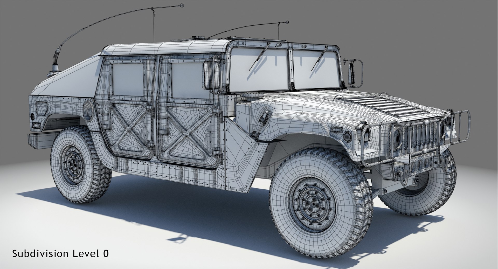 3d Hmmwv Hummer