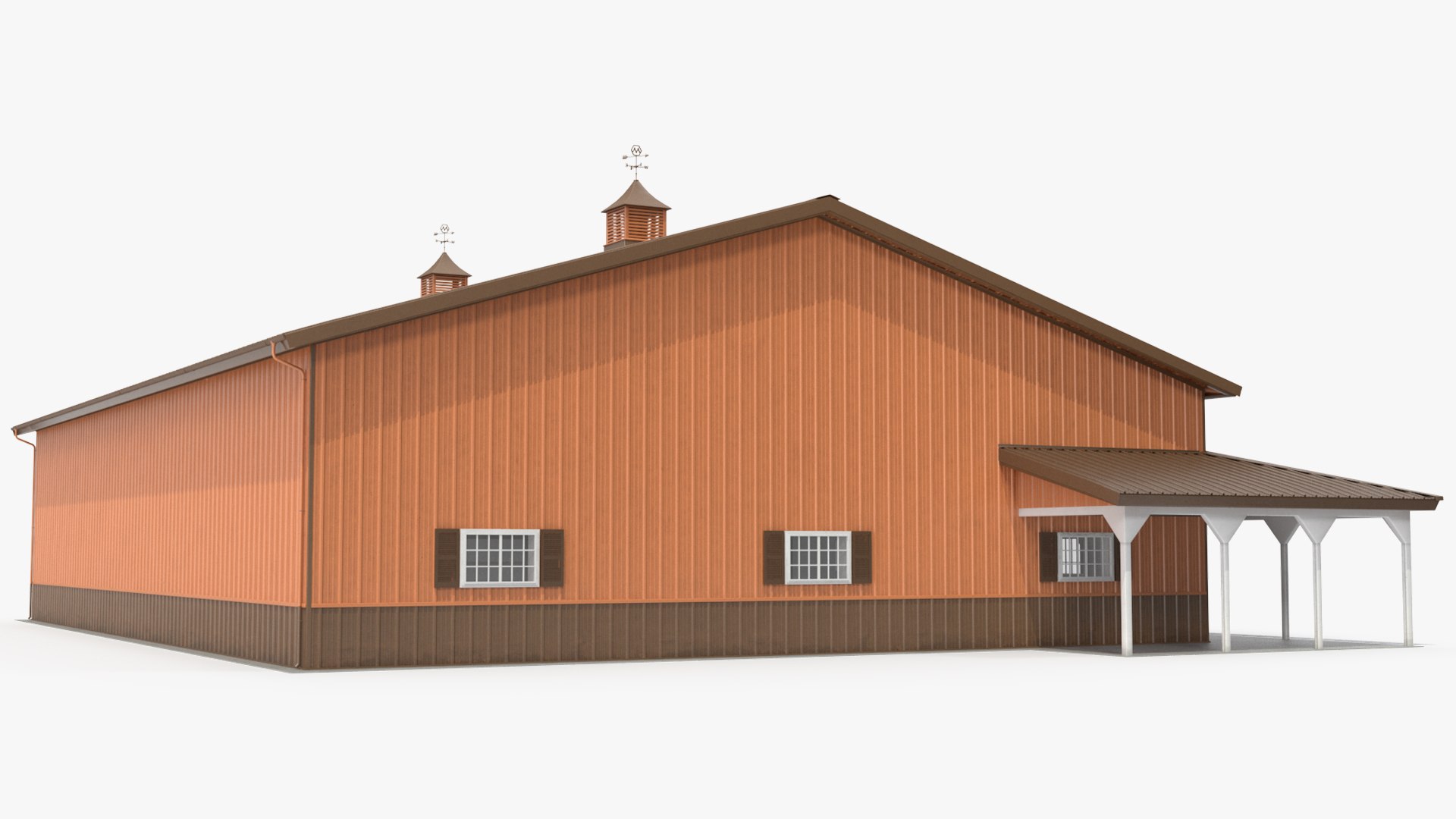 Personal Airplane Hangar Rigged For Cinema 4D Model - TurboSquid 2299988