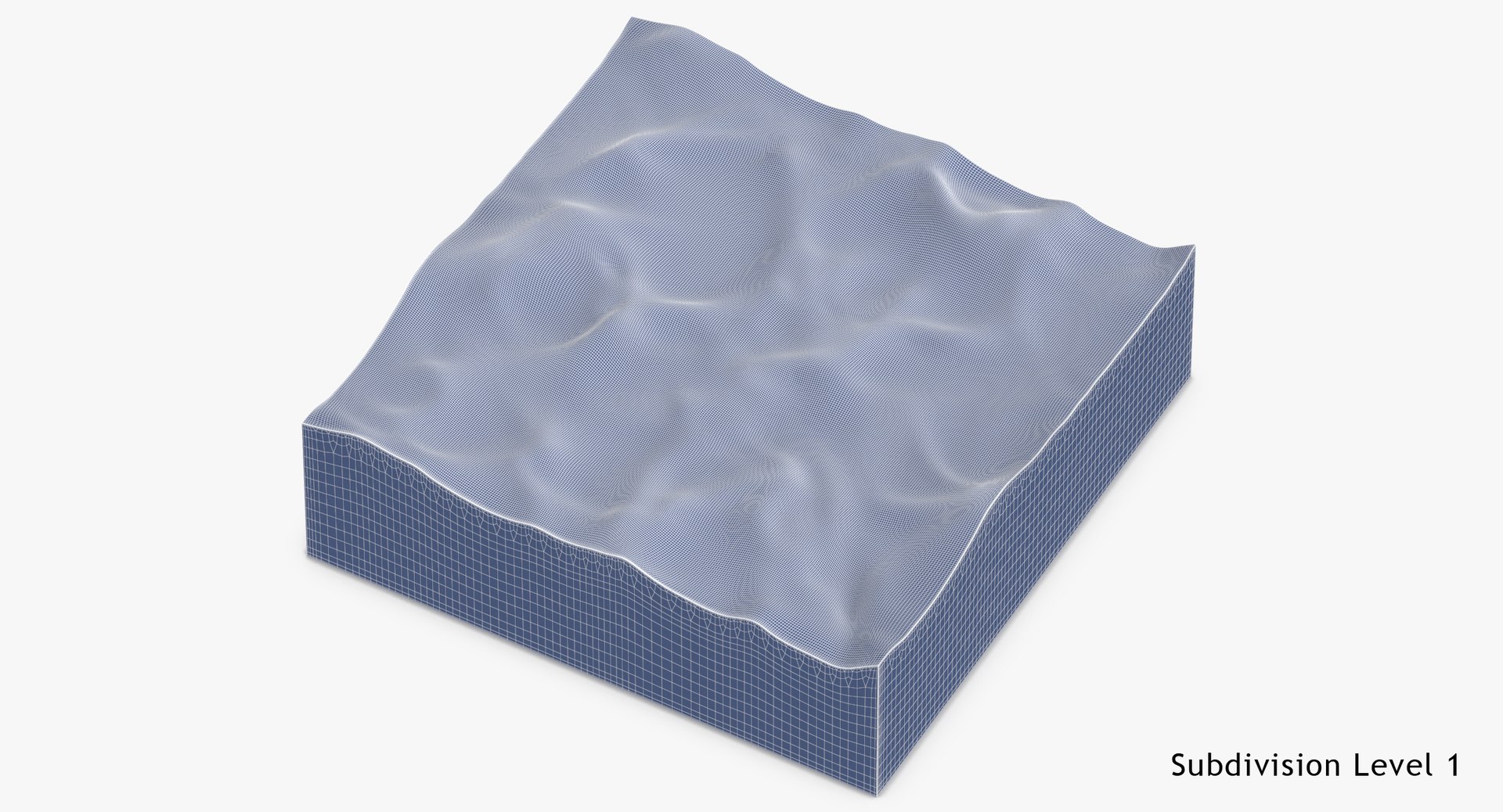 3D water cross sections 03 model - TurboSquid 1320361