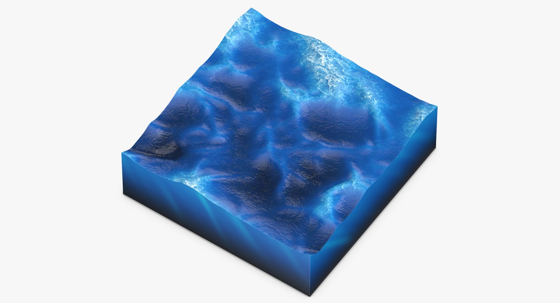 3D Water Cross Sections 03 Model - TurboSquid 1320361