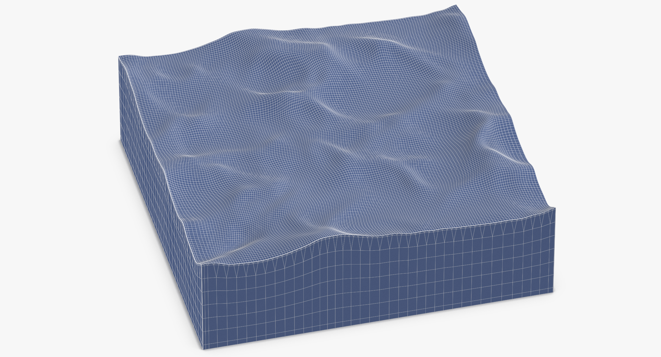 3D water cross sections 03 model - TurboSquid 1320361