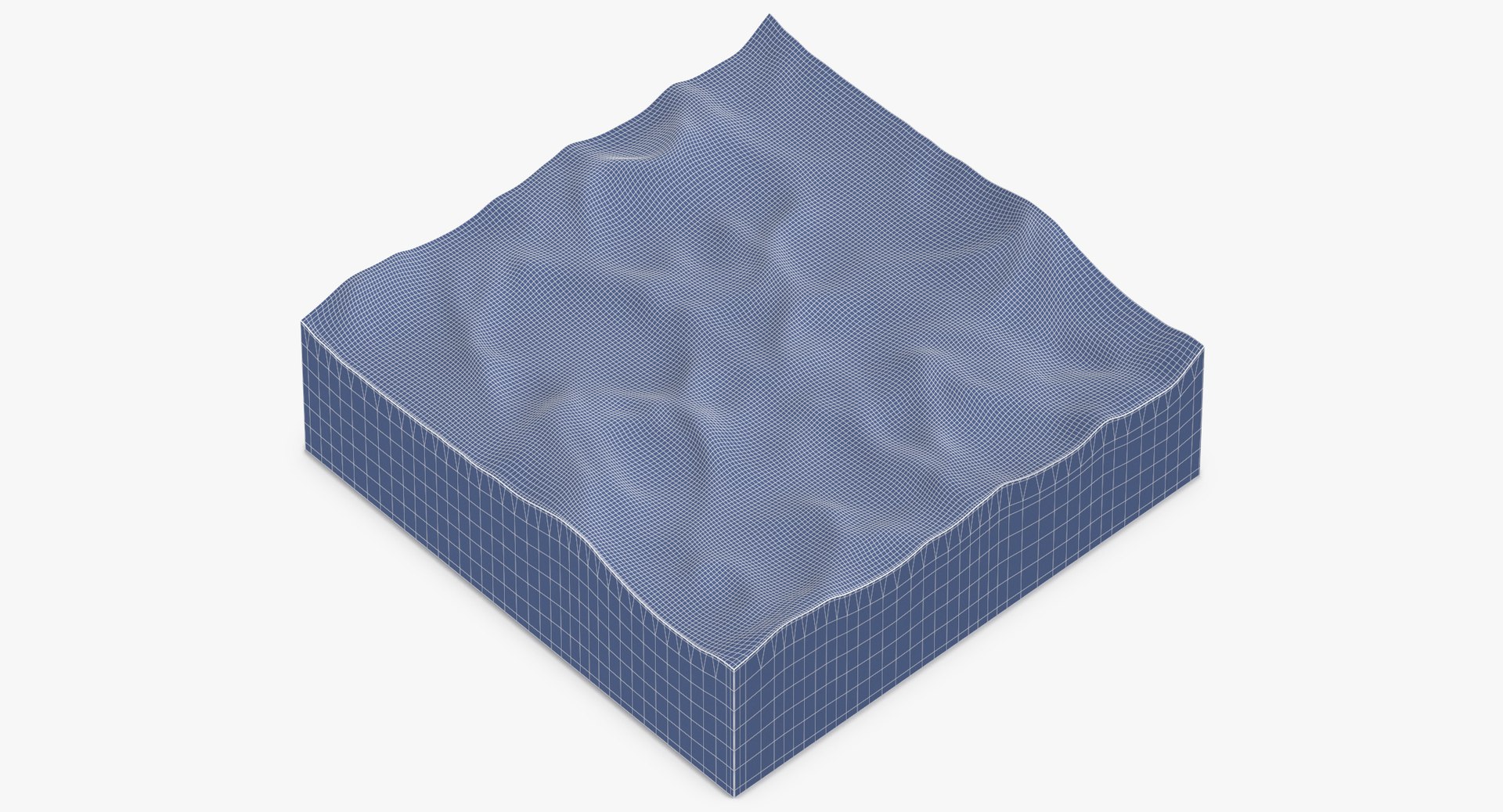 3D water cross sections 03 model - TurboSquid 1320361