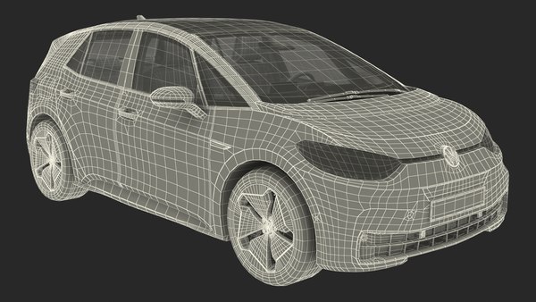 3D Volkswagen ID3 Makena Turquoise - TurboSquid 1828144