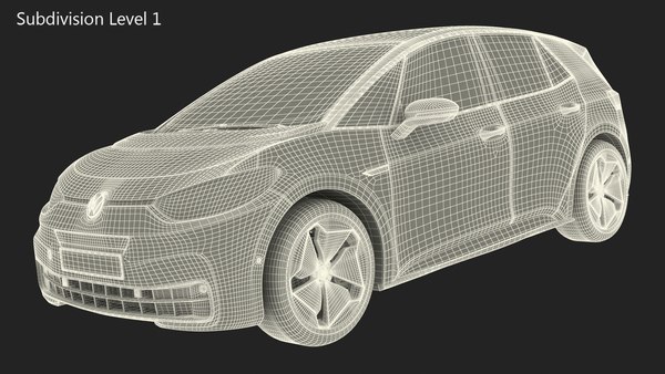 3D Volkswagen ID3 Makena Turquoise - TurboSquid 1828144