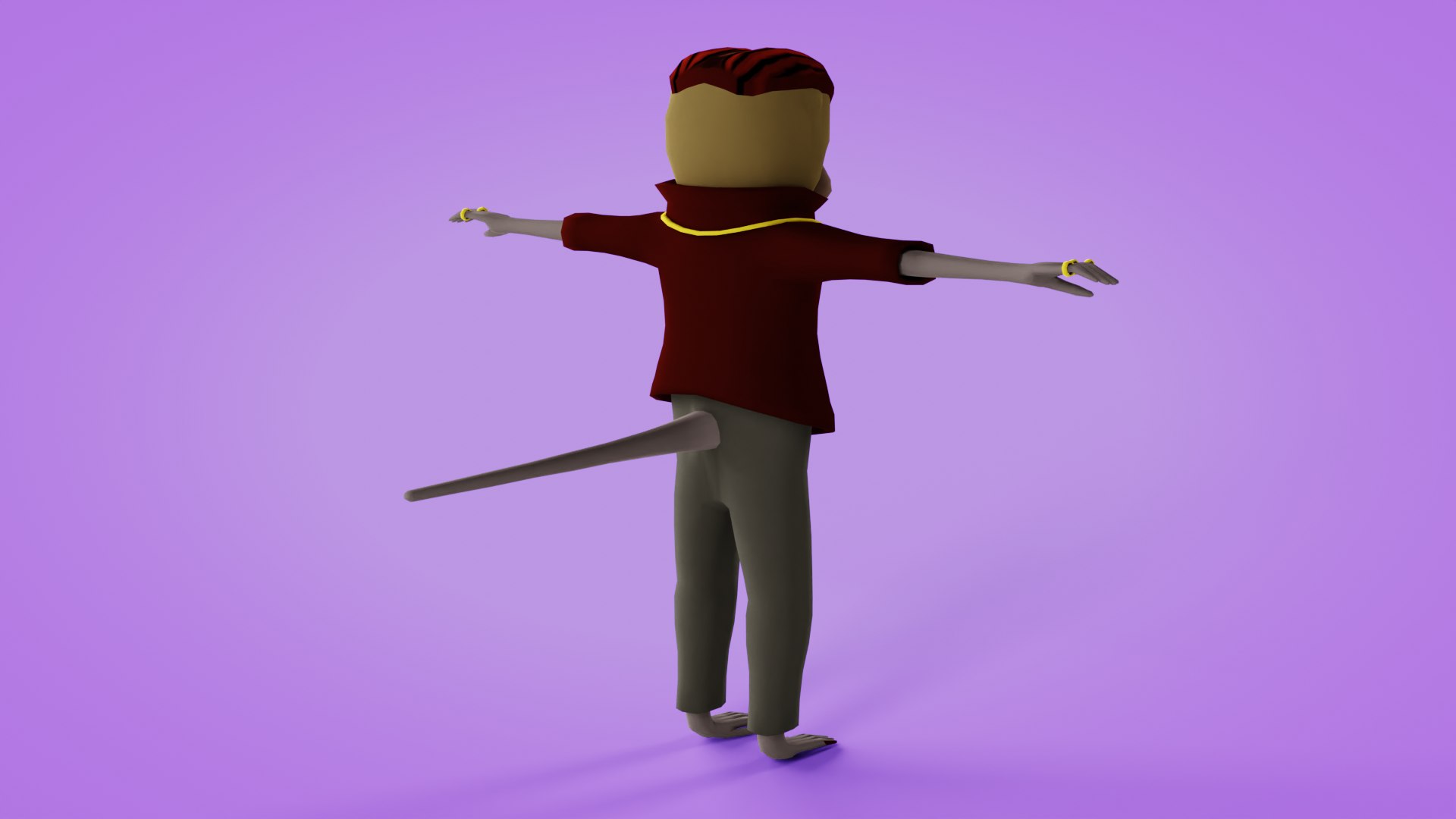 3D Animated Cartoon Proboscis Monkey - TurboSquid 2218033