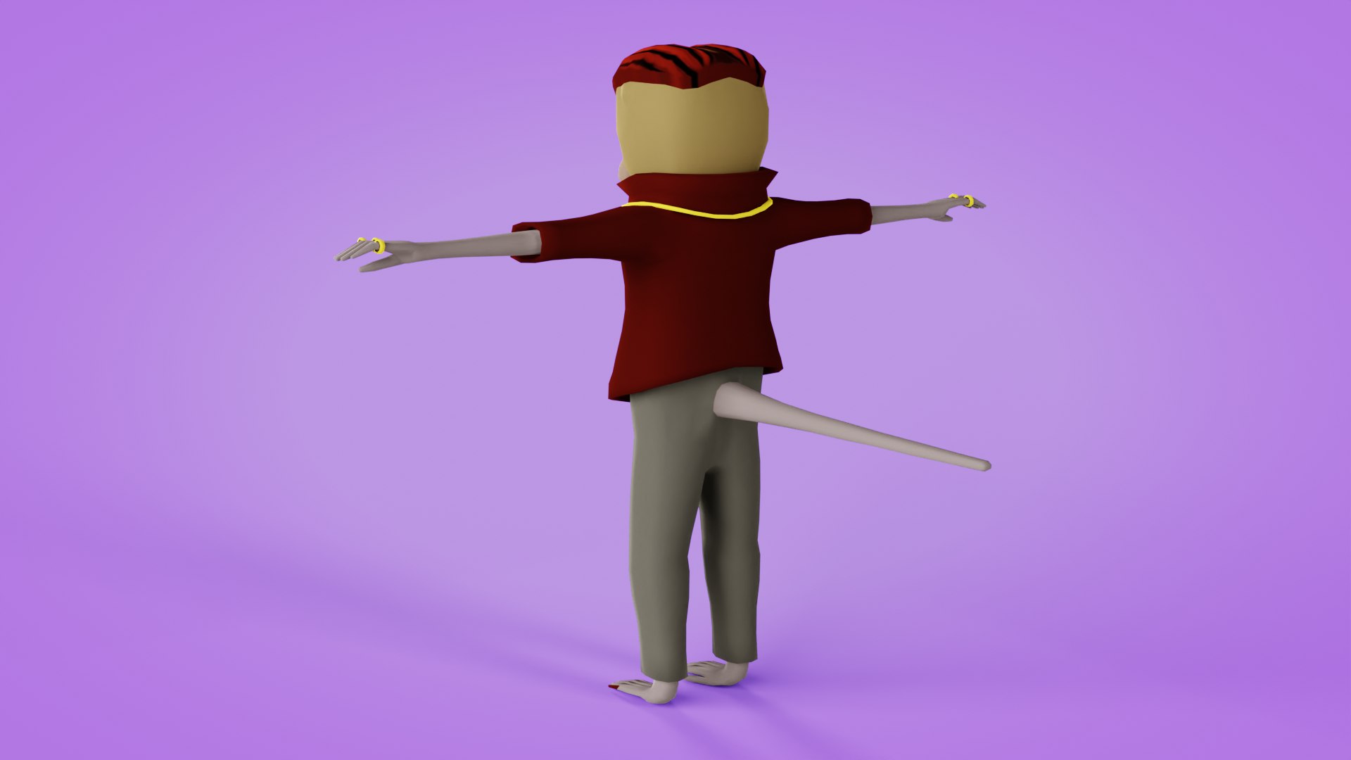 3D Animated Cartoon Proboscis Monkey - TurboSquid 2218033