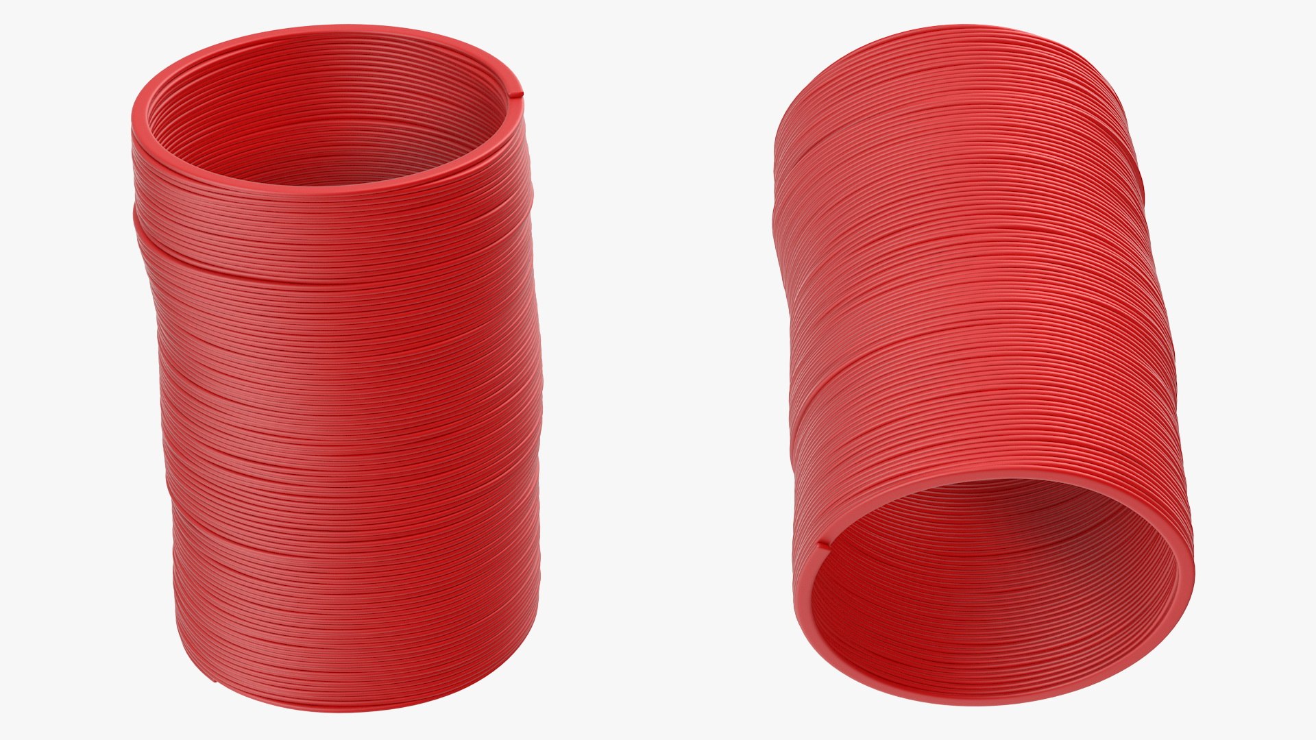 3D Plastic Slinky Toy Spring Model - TurboSquid 1488354