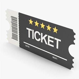 Ticket 3D Models for Download | TurboSquid