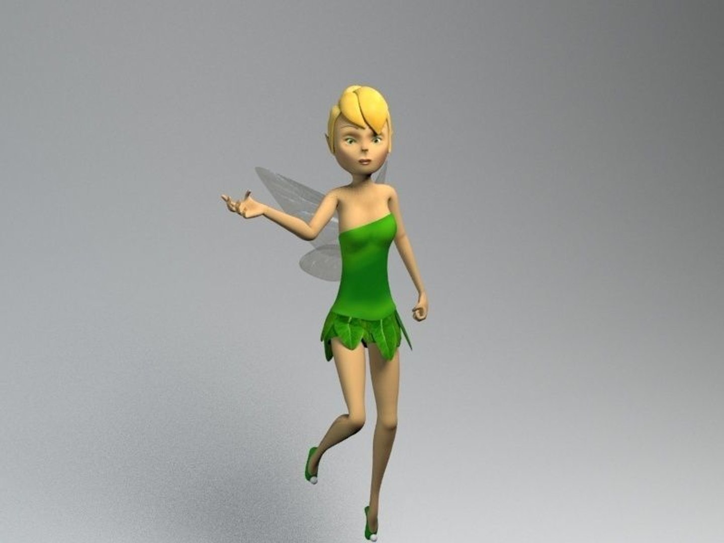 3D fairy character rigged model - TurboSquid 1475006