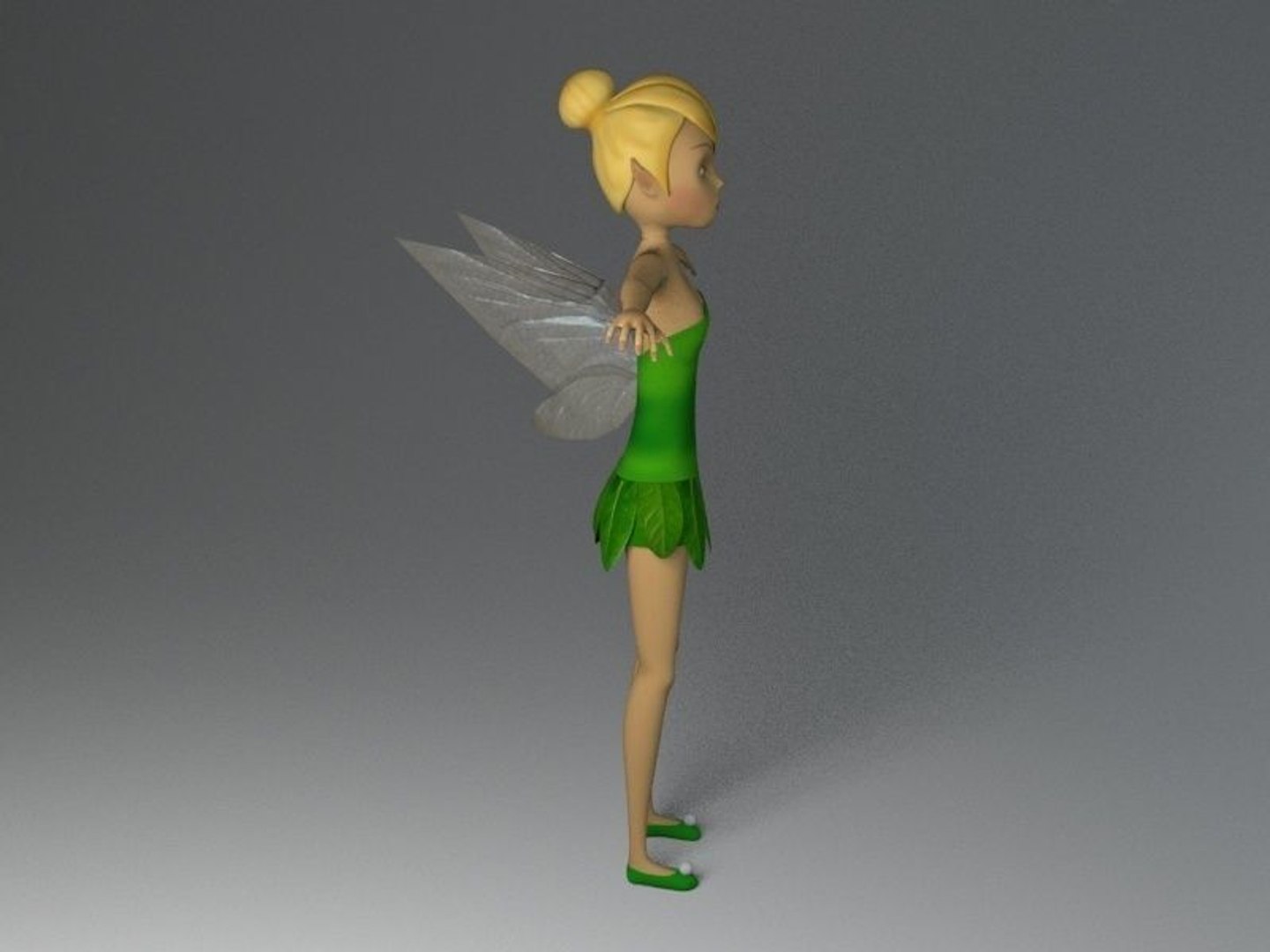 3D fairy character rigged model - TurboSquid 1475006