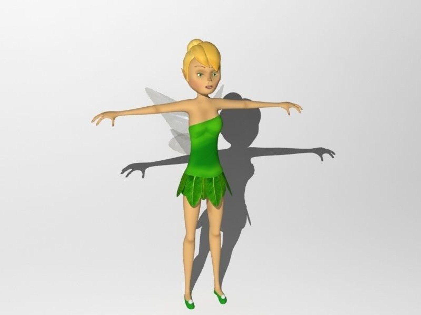 3D fairy character rigged model - TurboSquid 1475006