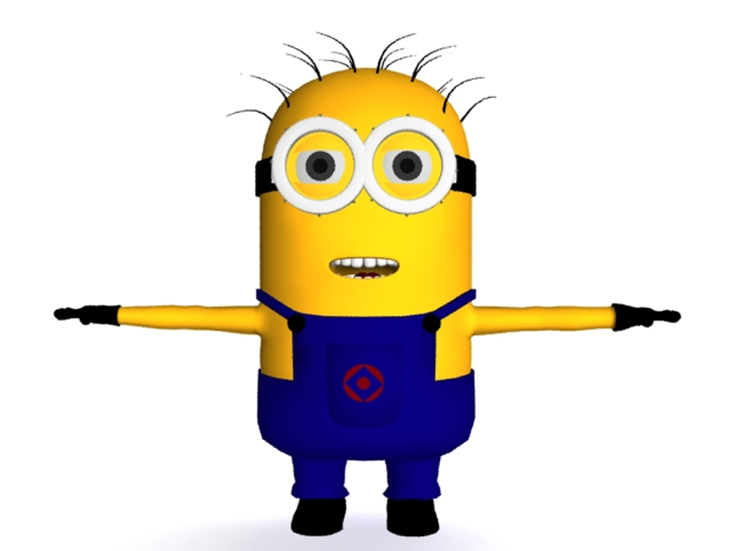 biped rig 3d model