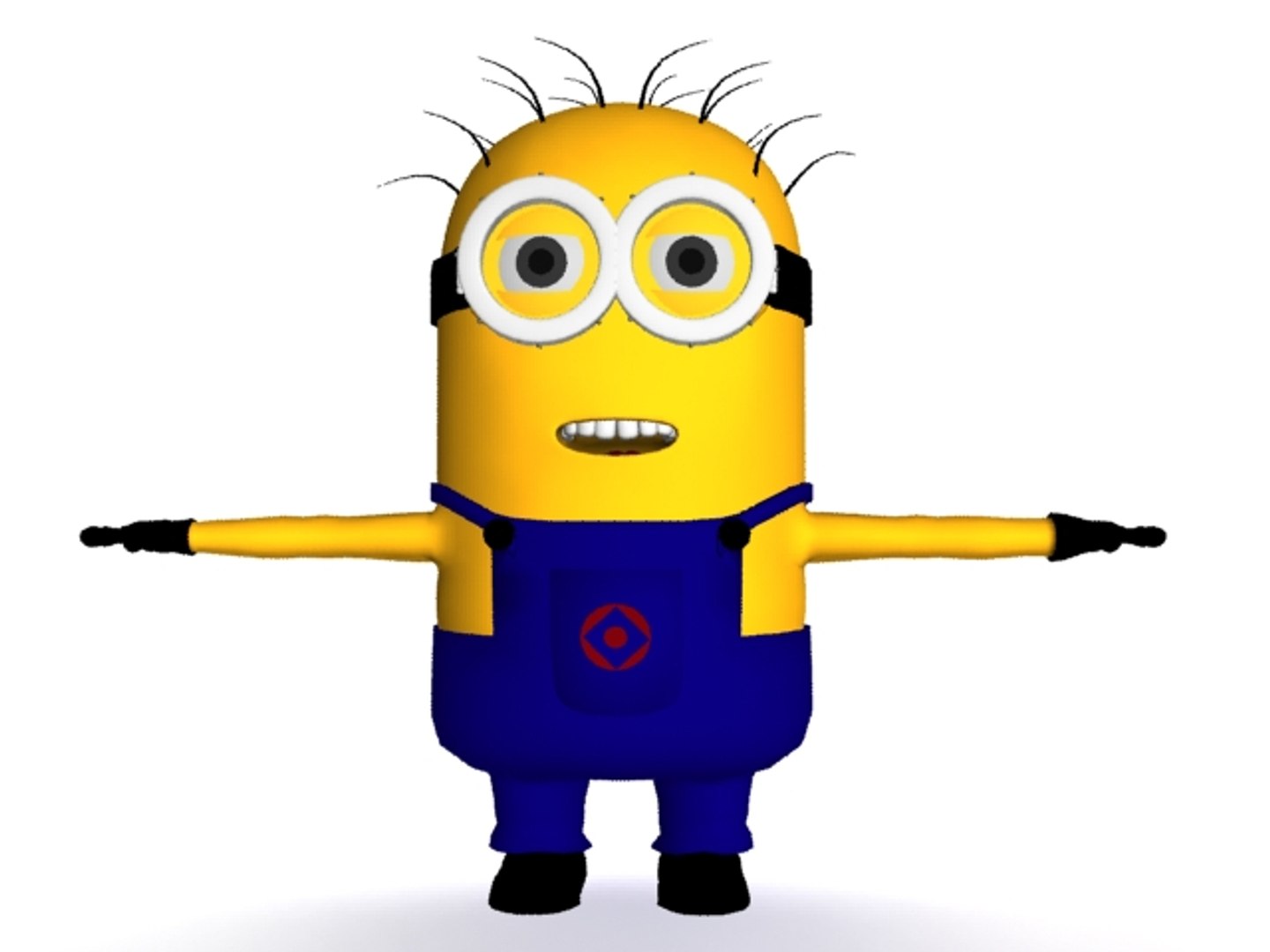 biped rig 3d model