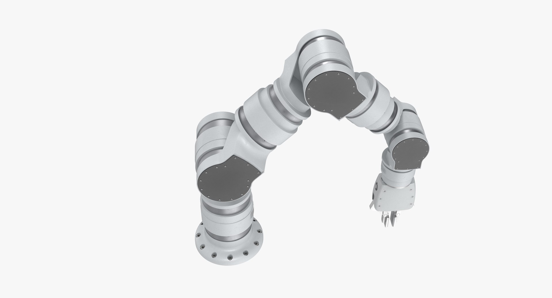 3D Robotic Arm 3 White Parallel Gripper Model - TurboSquid 2300260