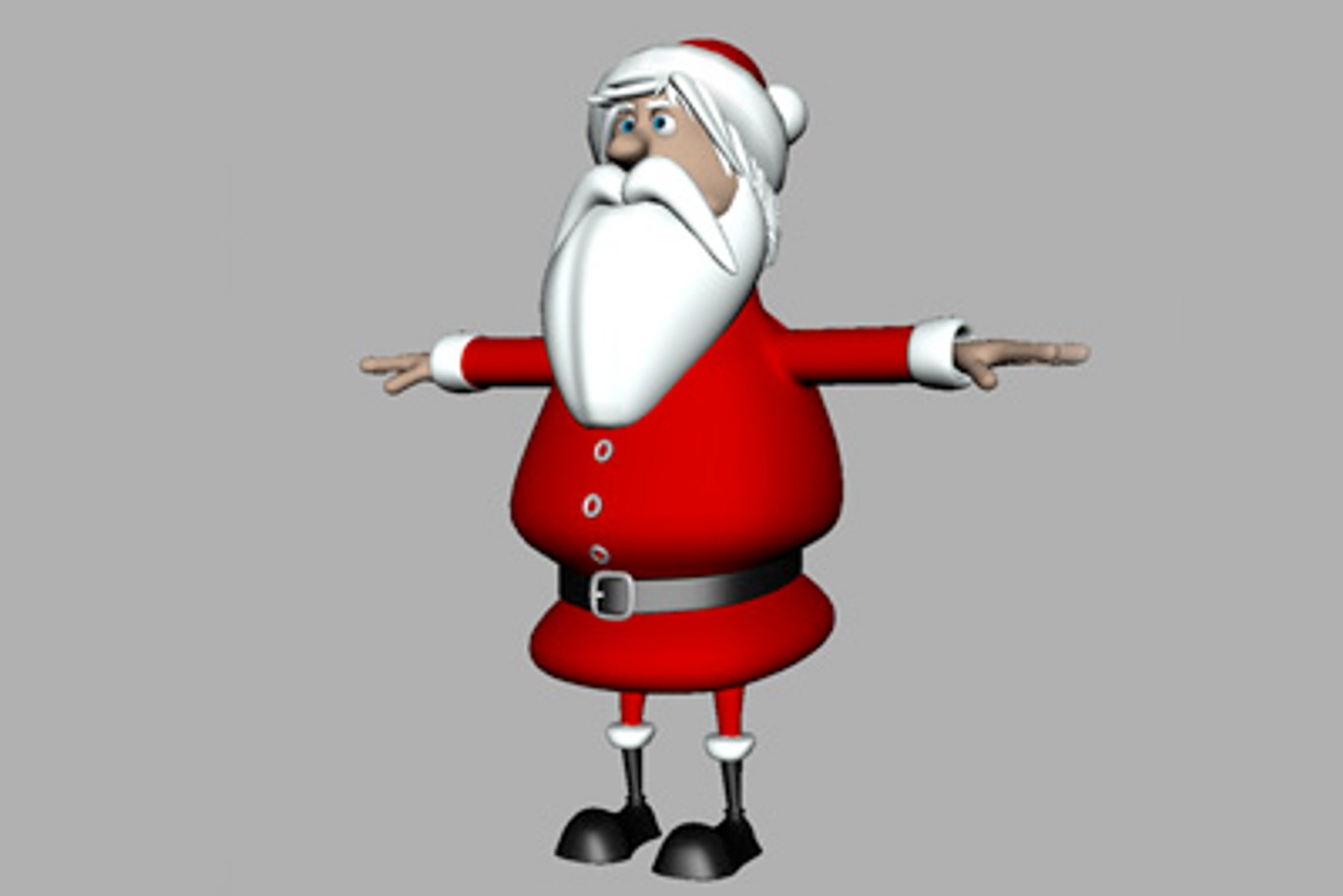 3d model santa claus
