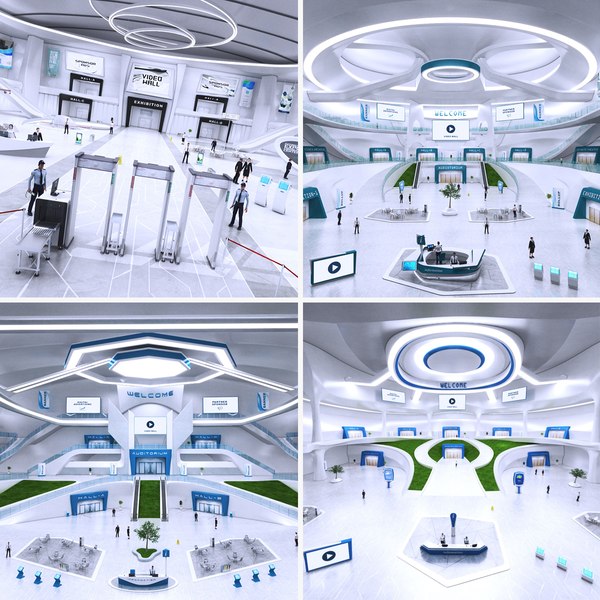Convention Center 3D Models for Download | TurboSquid
