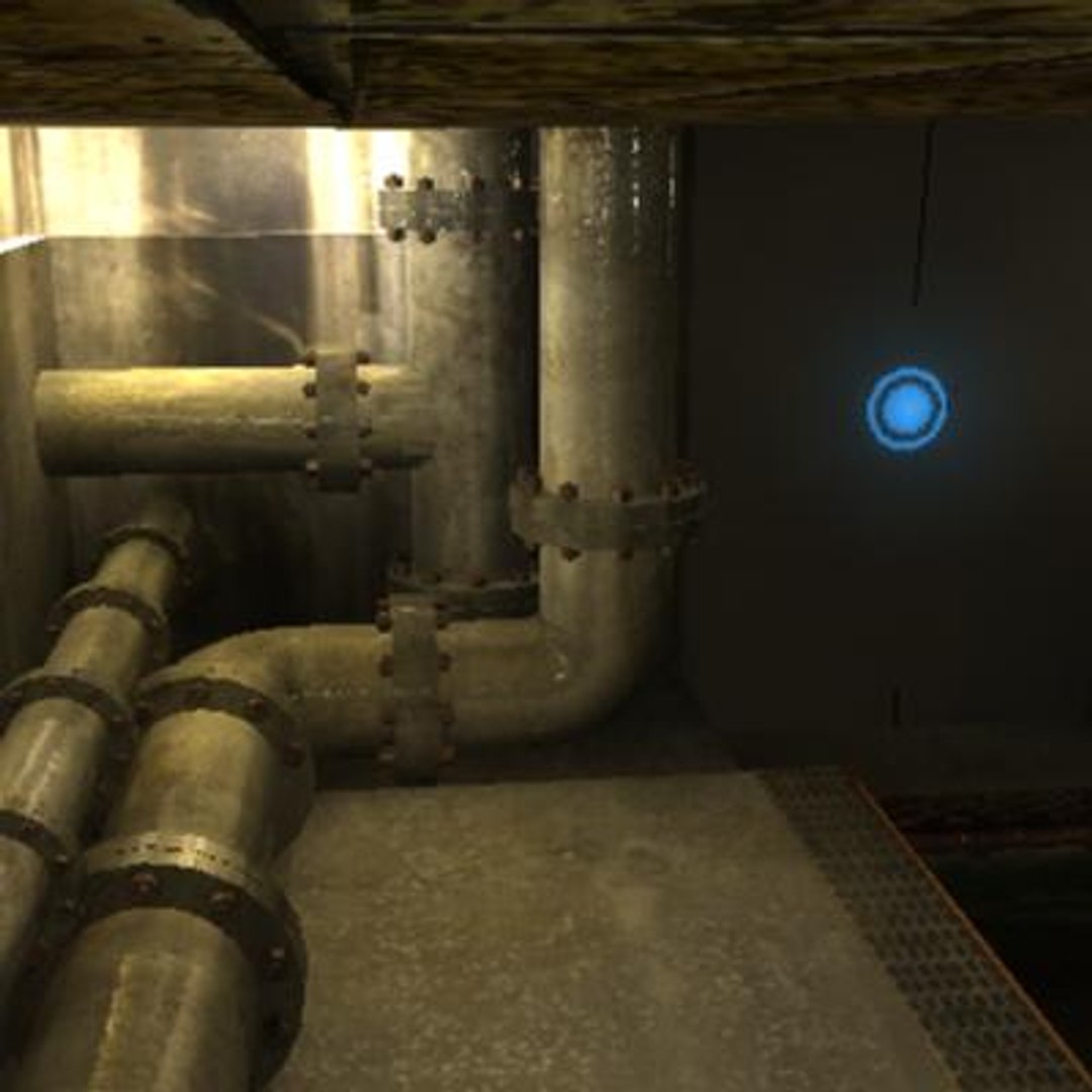 Sewer Bunker 3d Obj