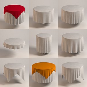 3D Tablecloth Models - Browse & Download Formats - TurboSquid