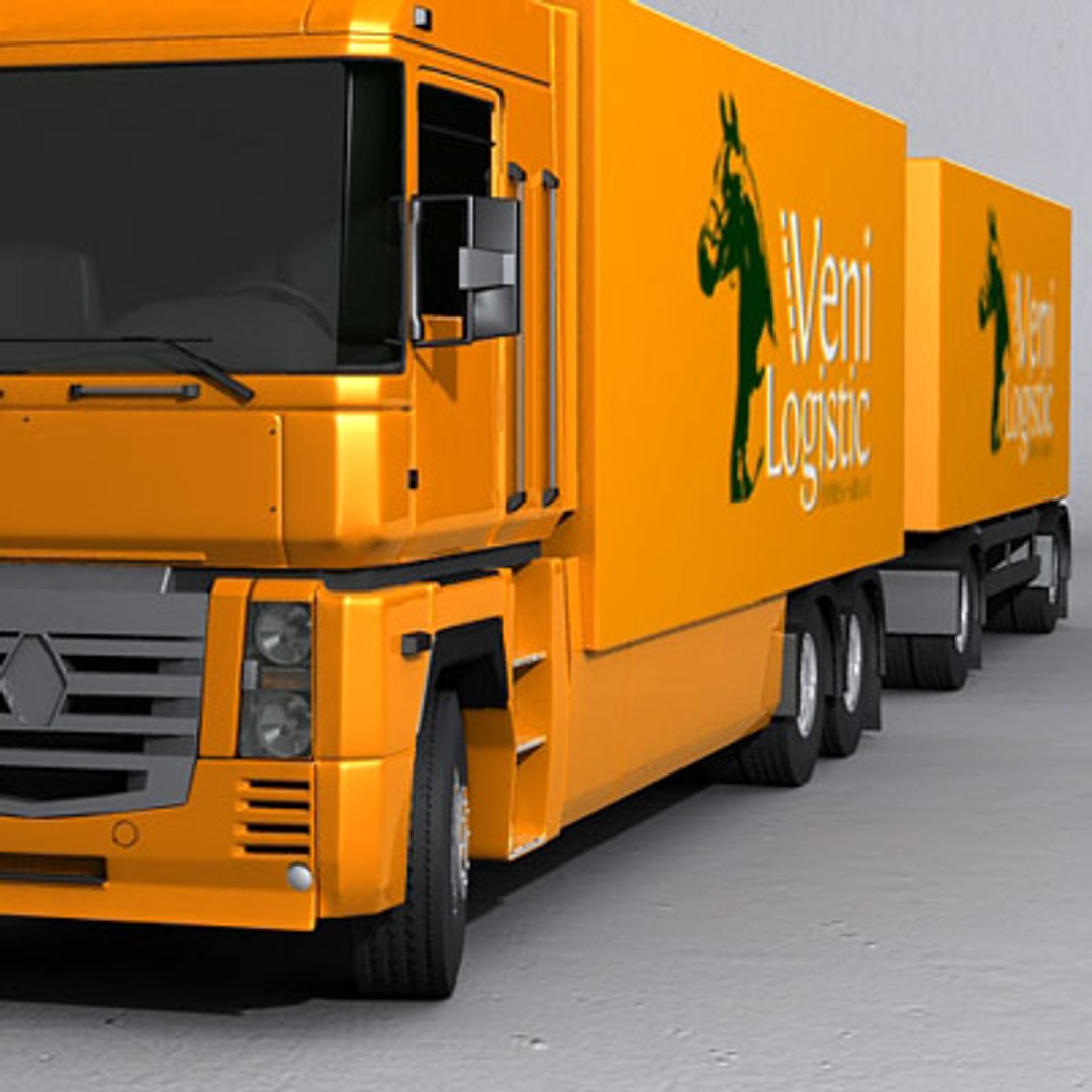 Magnum Trailer 3d Max