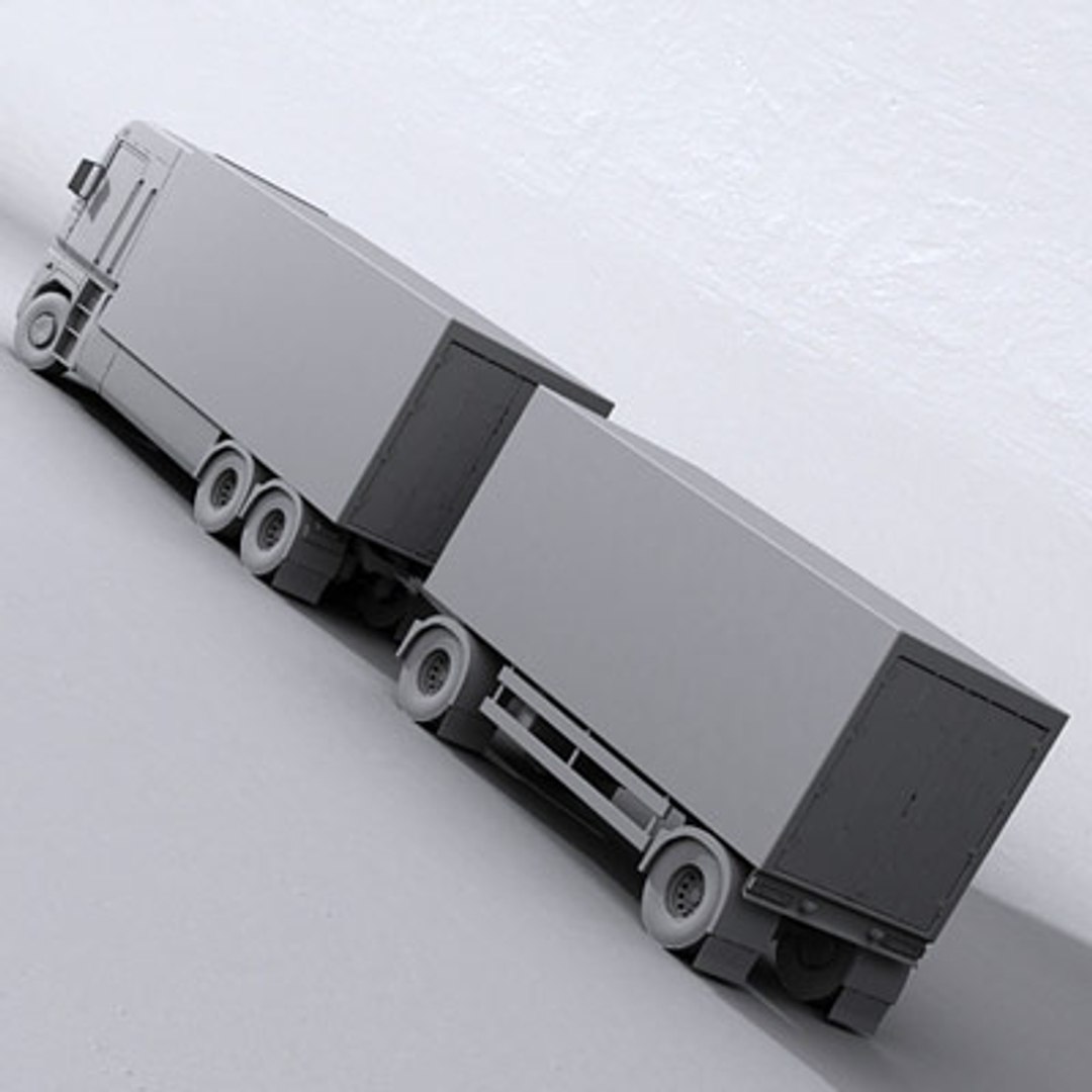 Magnum Trailer 3d Max