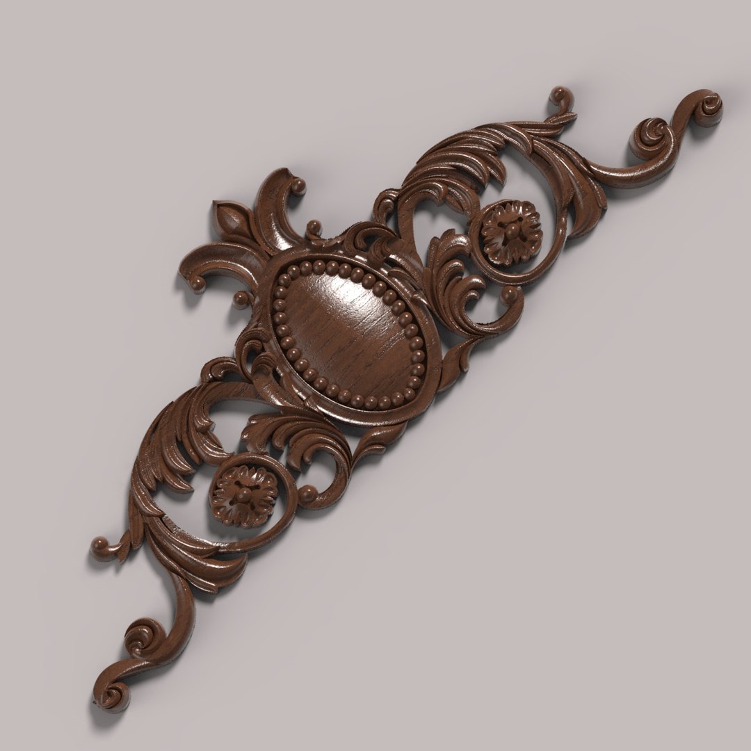 Decor Carving 3D Model - TurboSquid 1178094